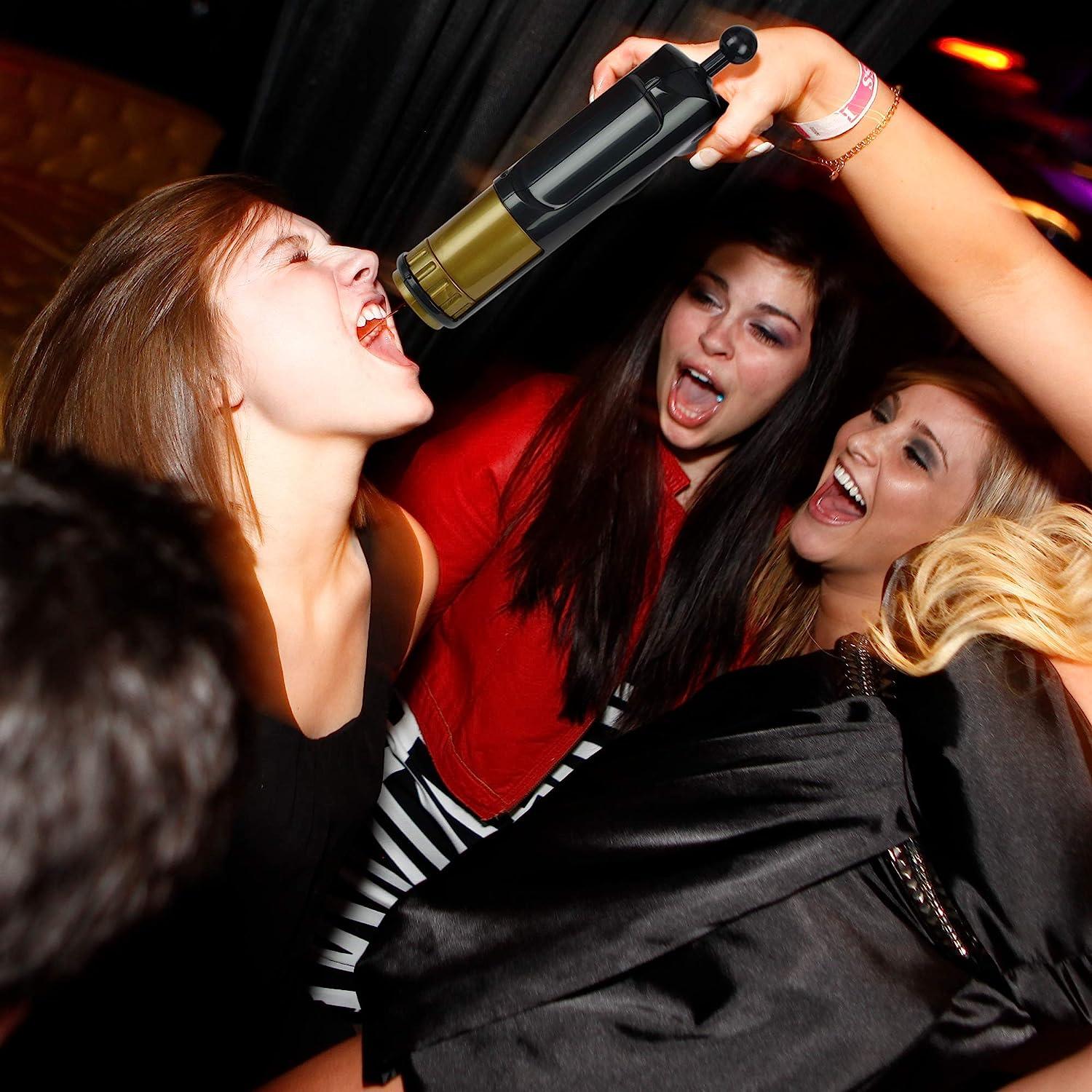 Alcohol Shot Gun - Ultimate Party Accessory for Shooting and Drinking ...