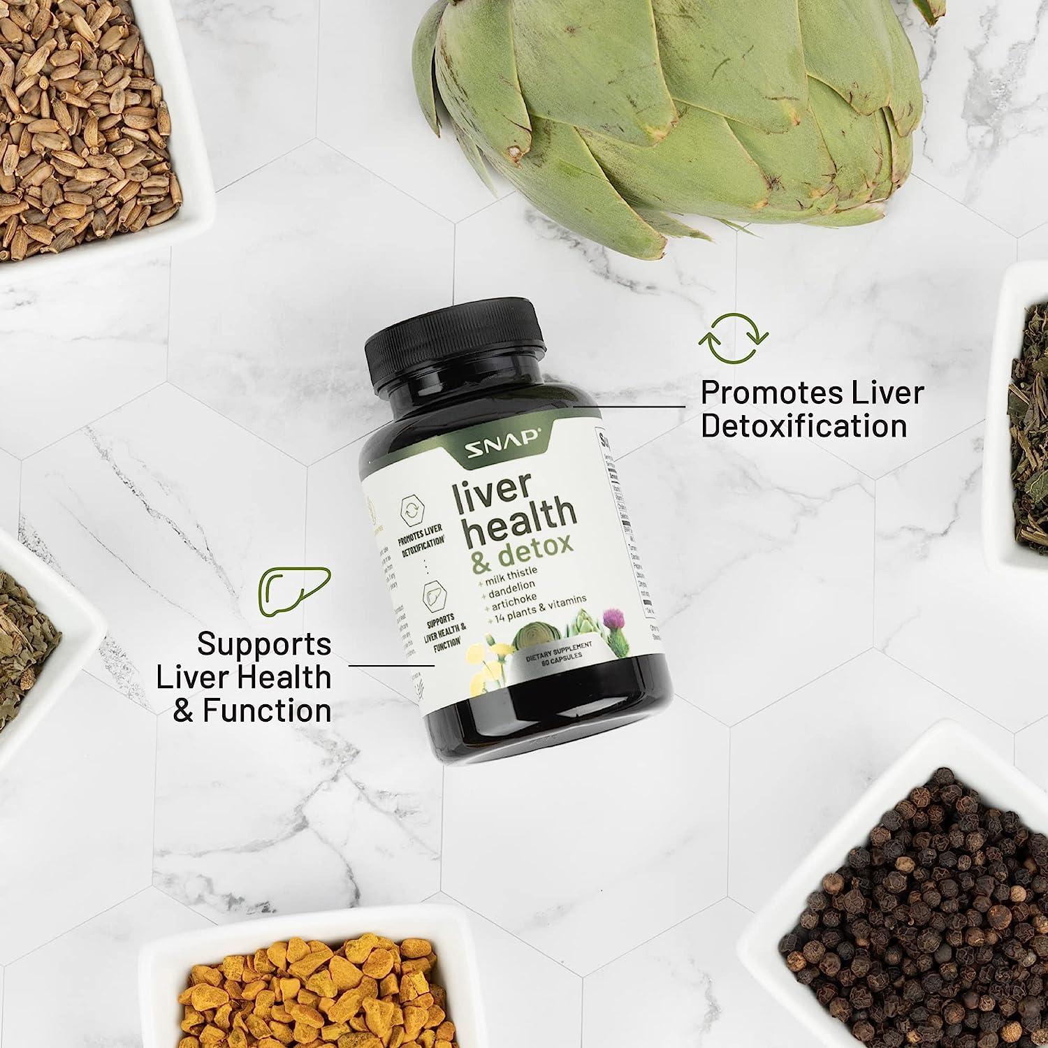 Liver Health Support Supplement - Detox, Repair & Reverse Fatty Liver ...