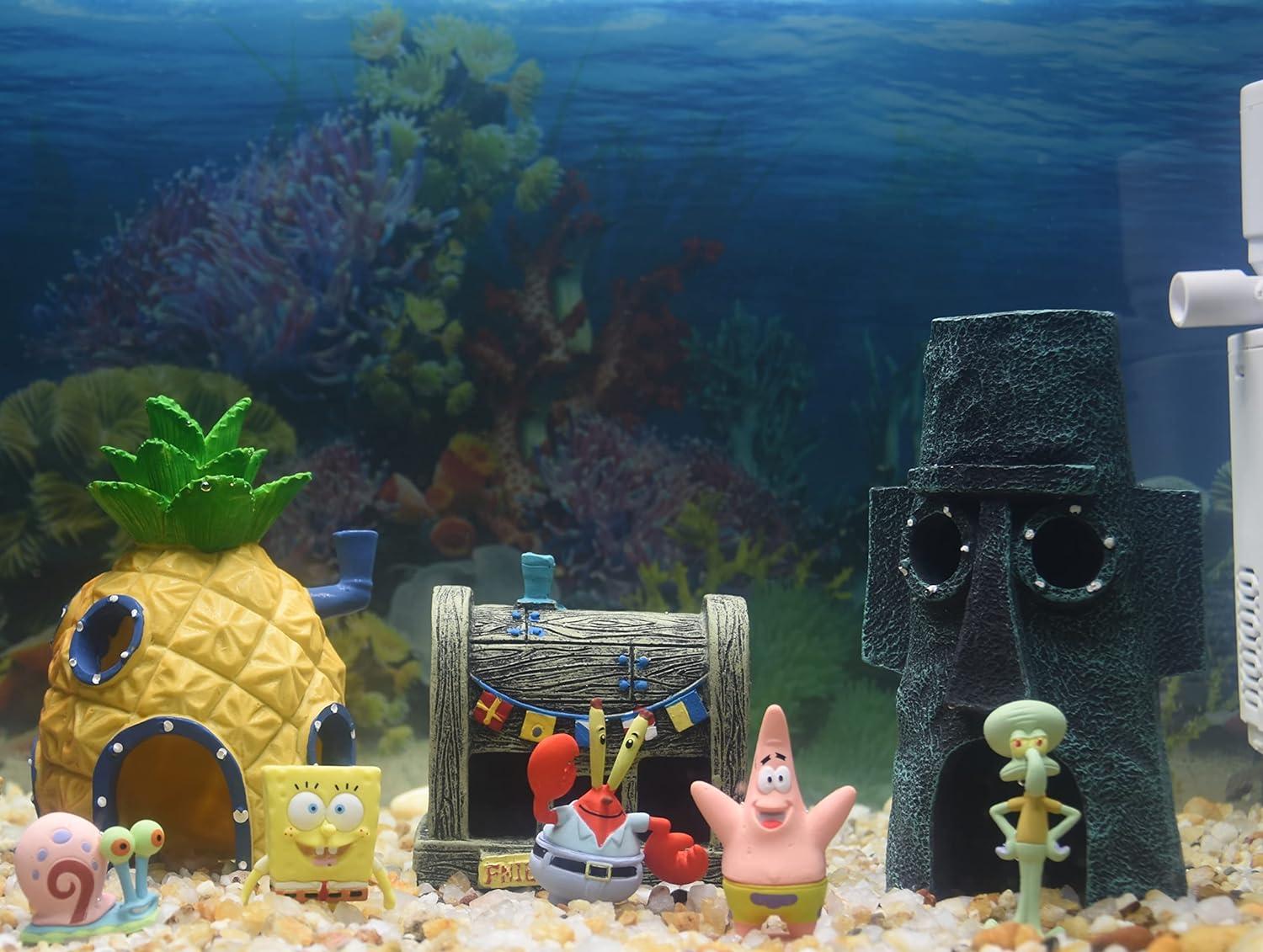 spongebob fish snoring