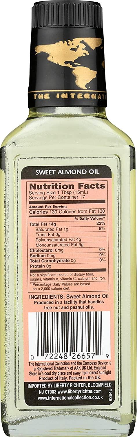 International Collection Sweet Almond Oil - 8.45 oz (Pack of 3 ...