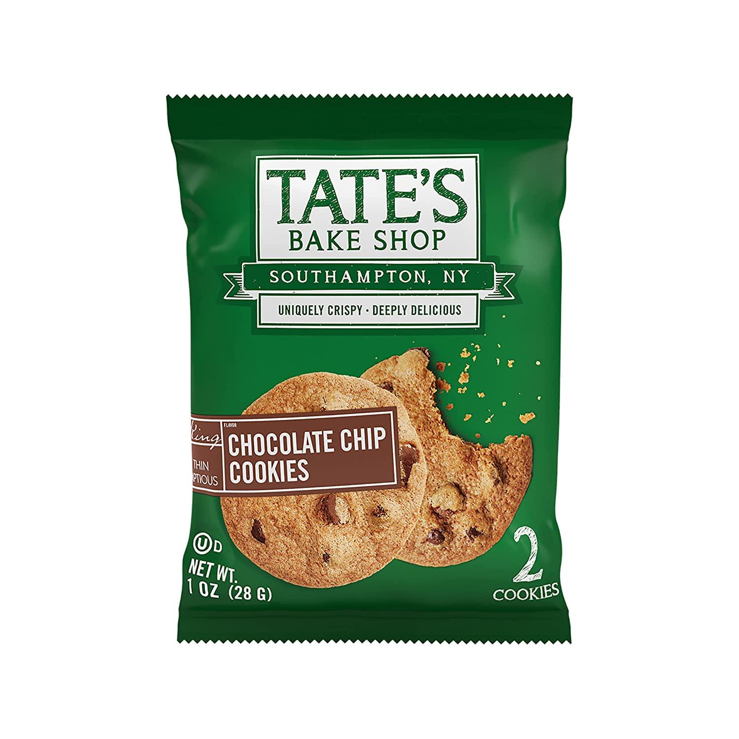 Tates Bake Shop Chocolate Chip Cookies - 2 Boxes (32 Cookies) | Buy Now ...