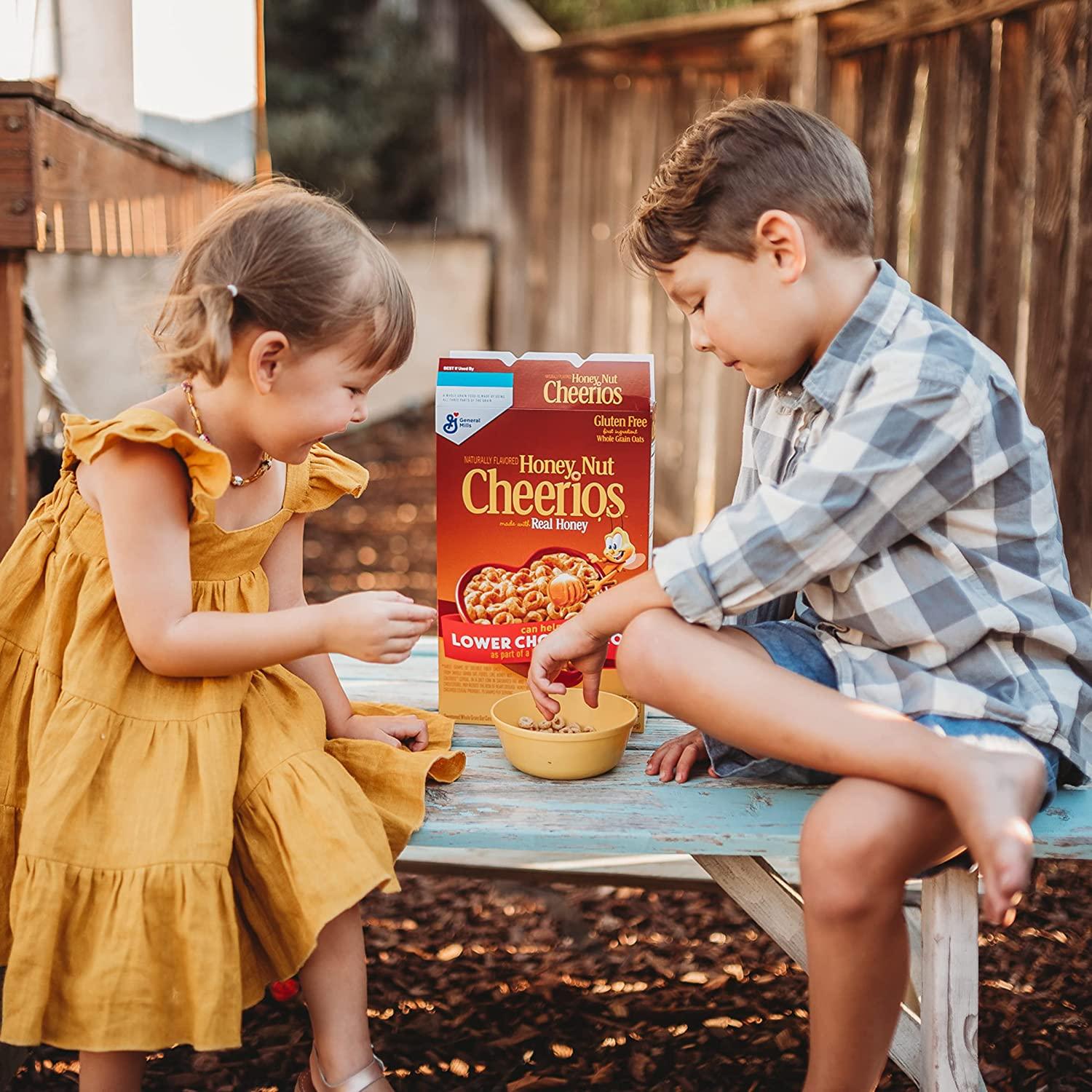 Buy Honey Nut Cheerios Heart Healthy Gluten Free Cereal Cups - 1.8 oz ...