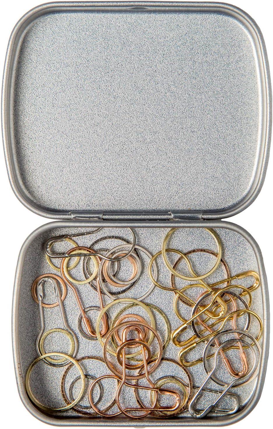 Knit Picks Metallic Stitch Marker Variety Pack - Premium Knitting ...