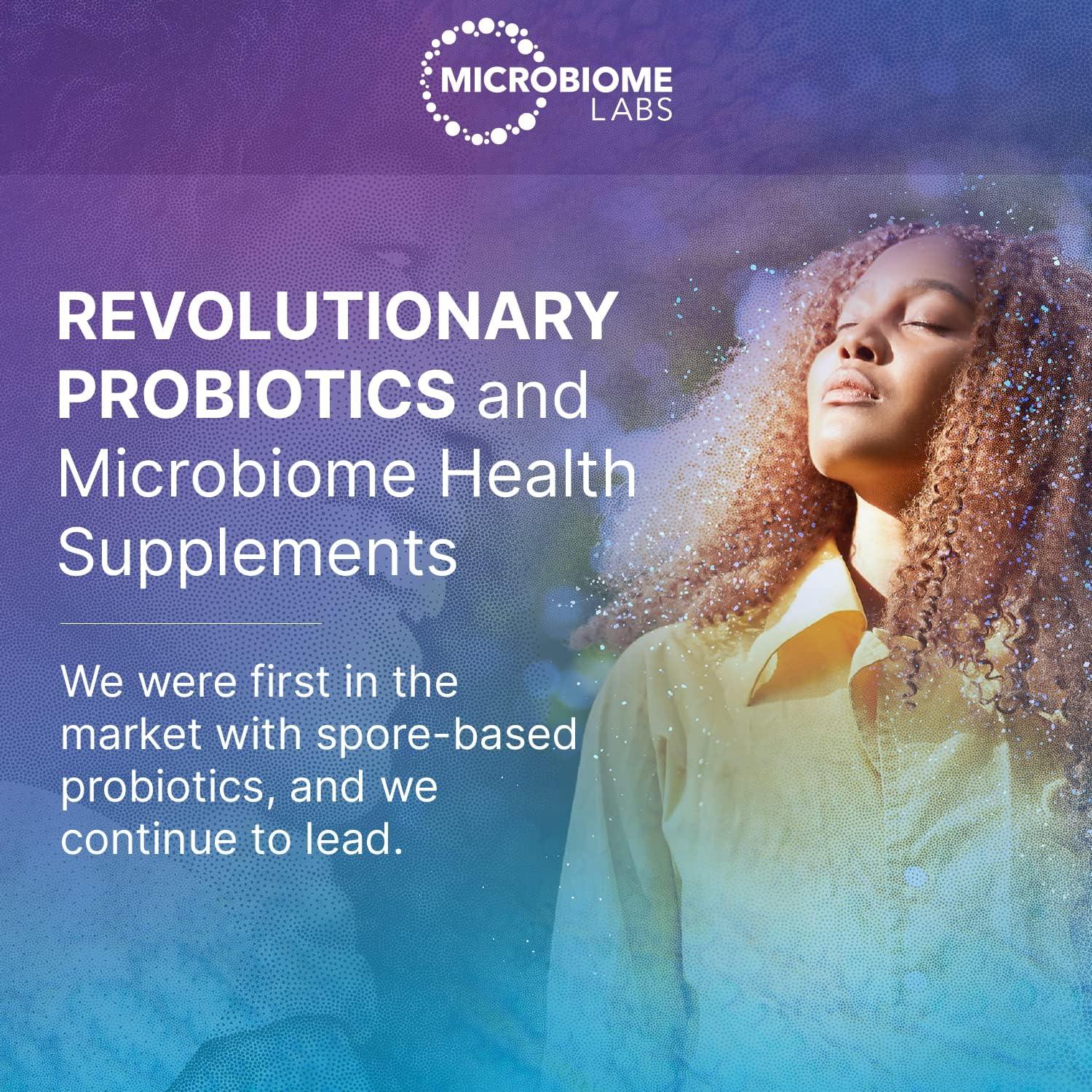 Microbiome Labs MegaSporeBiotic 180 Capsules - Spore-Based Probiotics ...