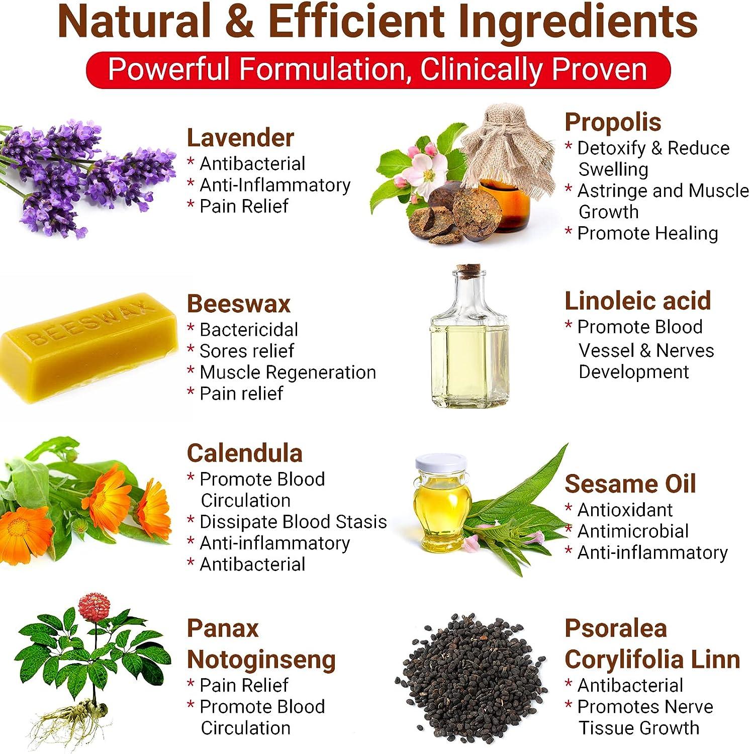 LMNOOP Bed Sore Cream 0.9 oz - Maximum Strength Wound Care Ointment for ...