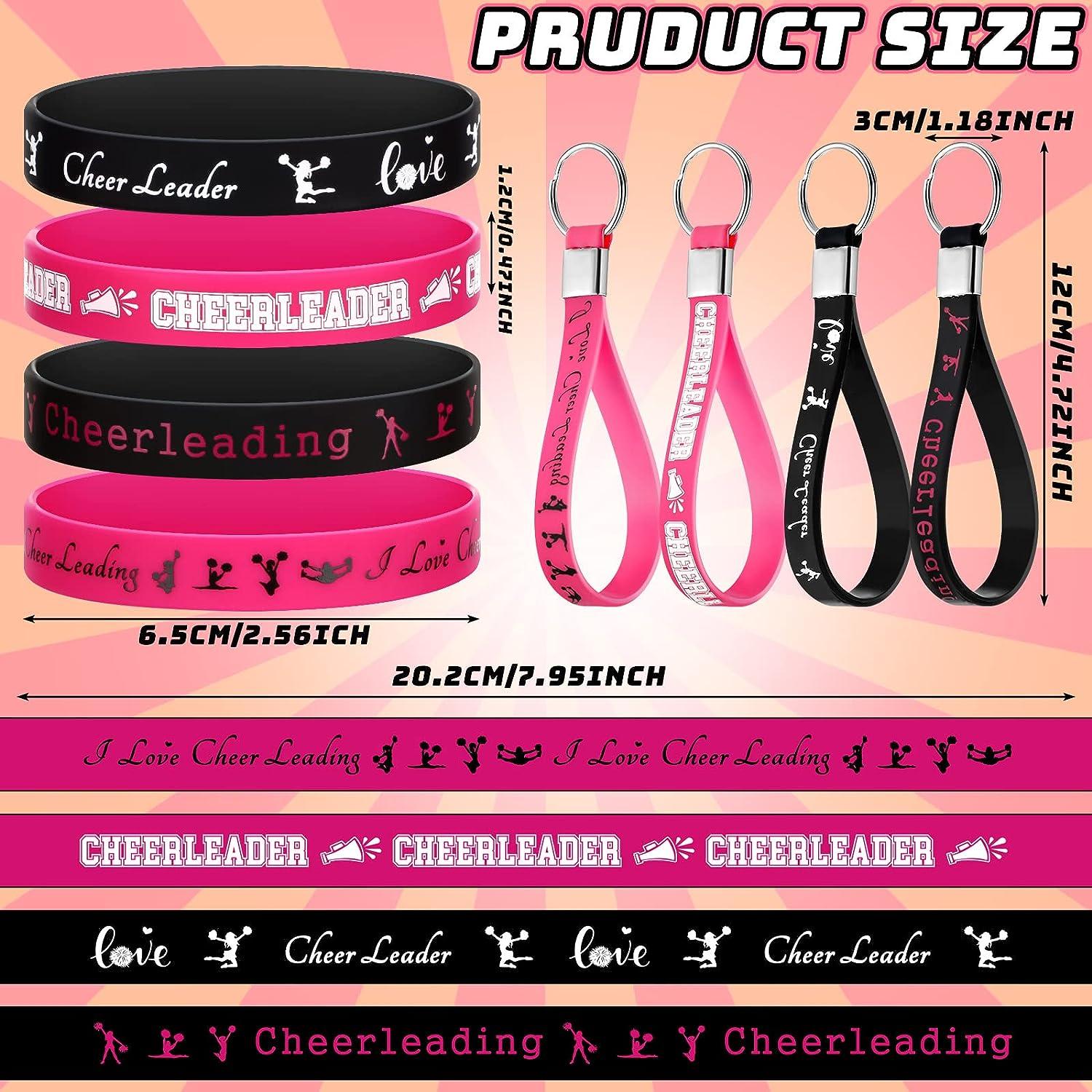 136 Piece Cheerleading Gift Set for Girls - Scrunchies, Wristbands ...