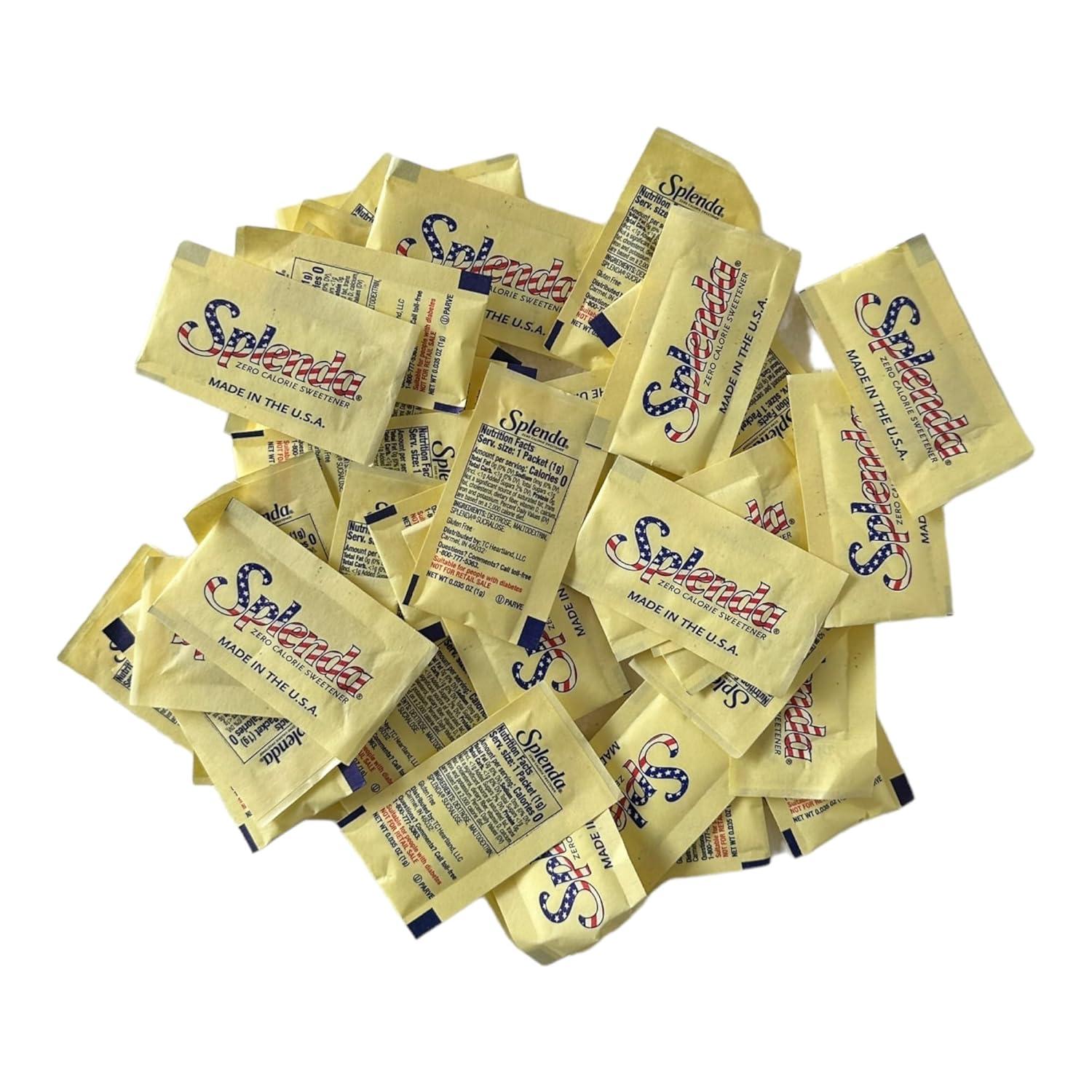 Buy Splenda Sweetener - 500 Calorie-Free Sugar-Free Low Carb Portion ...