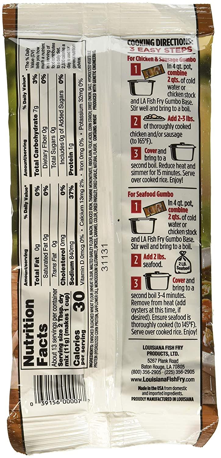Louisiana Base Gumbo 5 oz (Pack of 5) - Authentic Cajun Flavors for ...