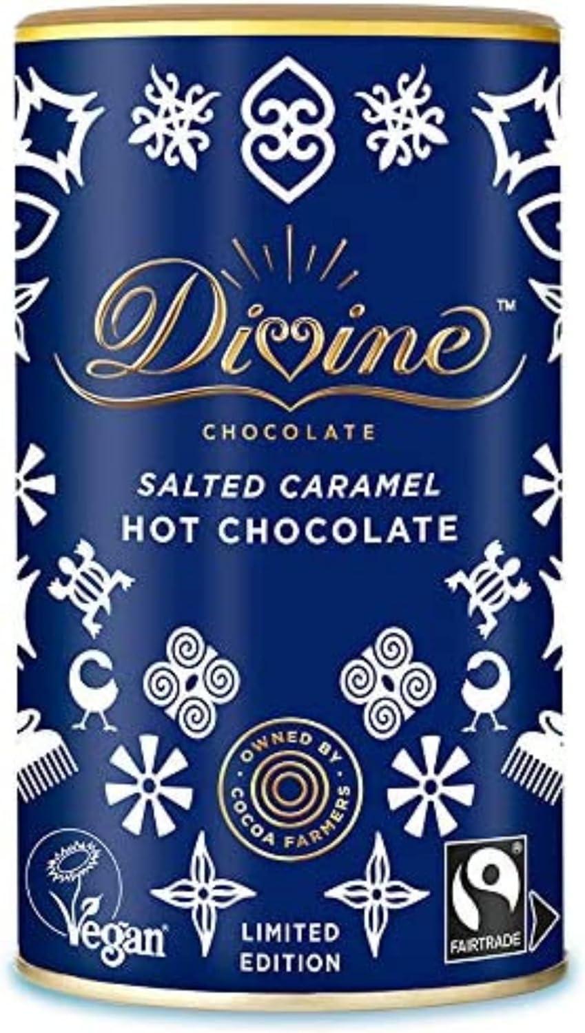 Vegan Salted Caramel Hot Chocolate 300g by Divine Chocolates | Buy Now ...