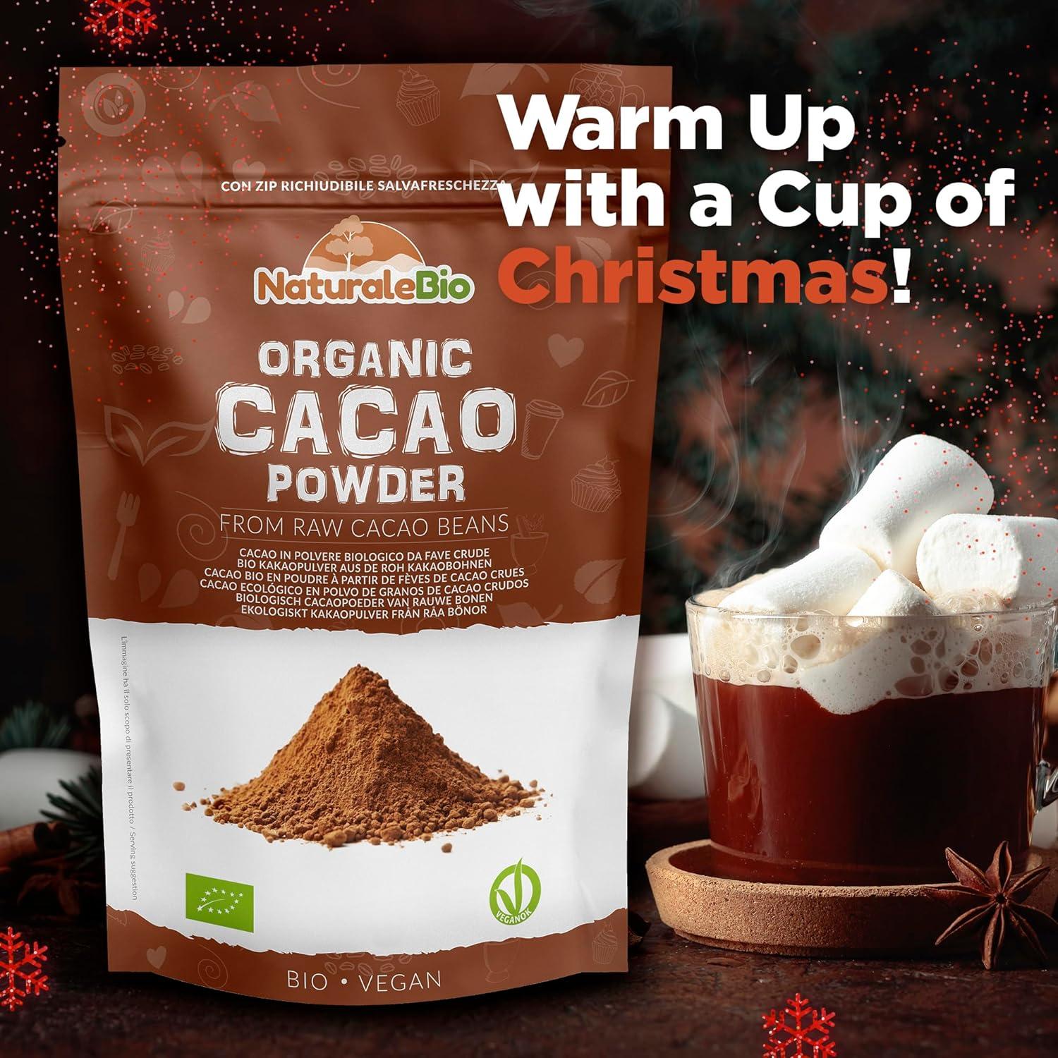 Organic Peruvian Cacao Powder 1kg - Raw & Pure from Theobroma Cacao ...