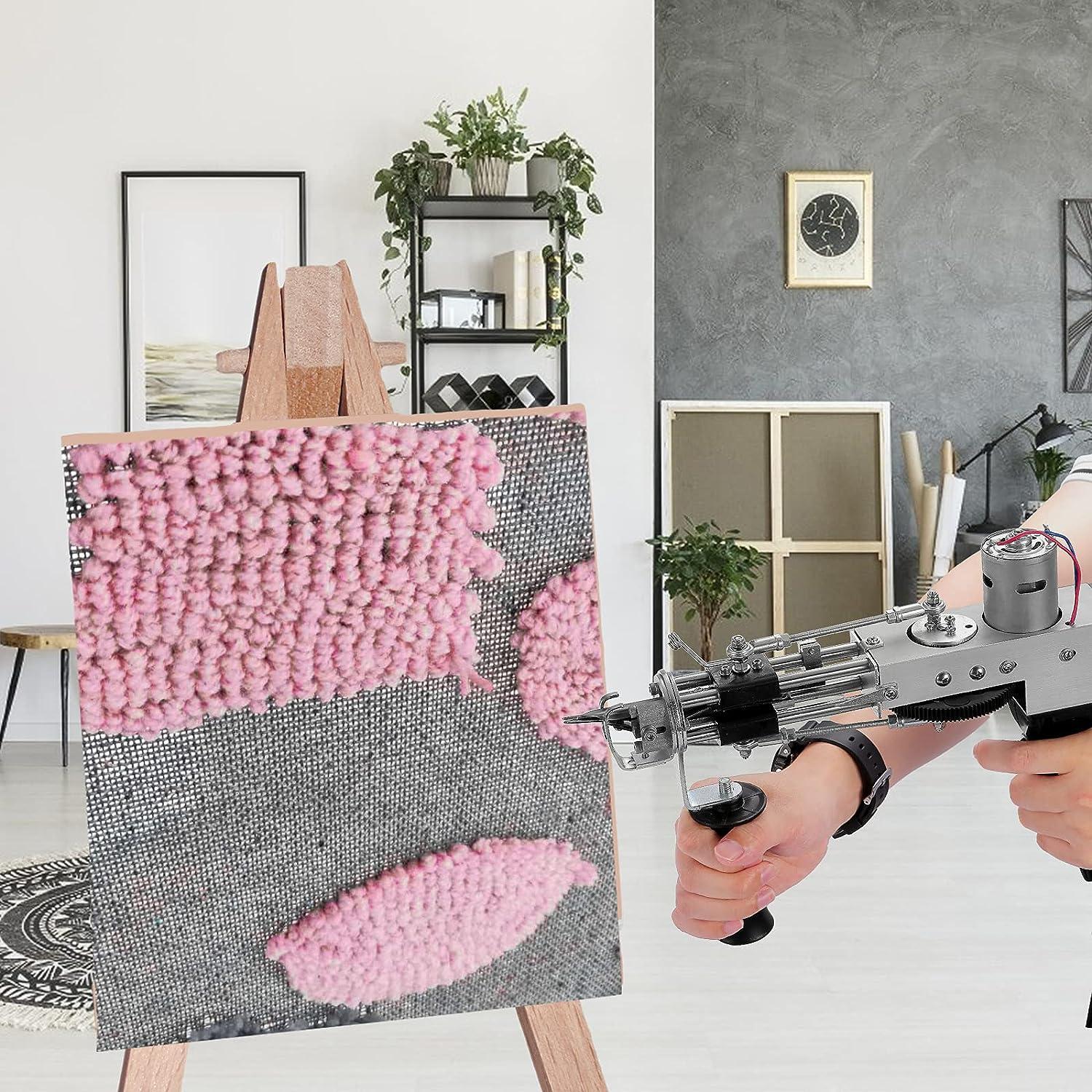 FancyBant Electric Tufting Gun for Cut Pile Rugs | Handheld Carpet ...