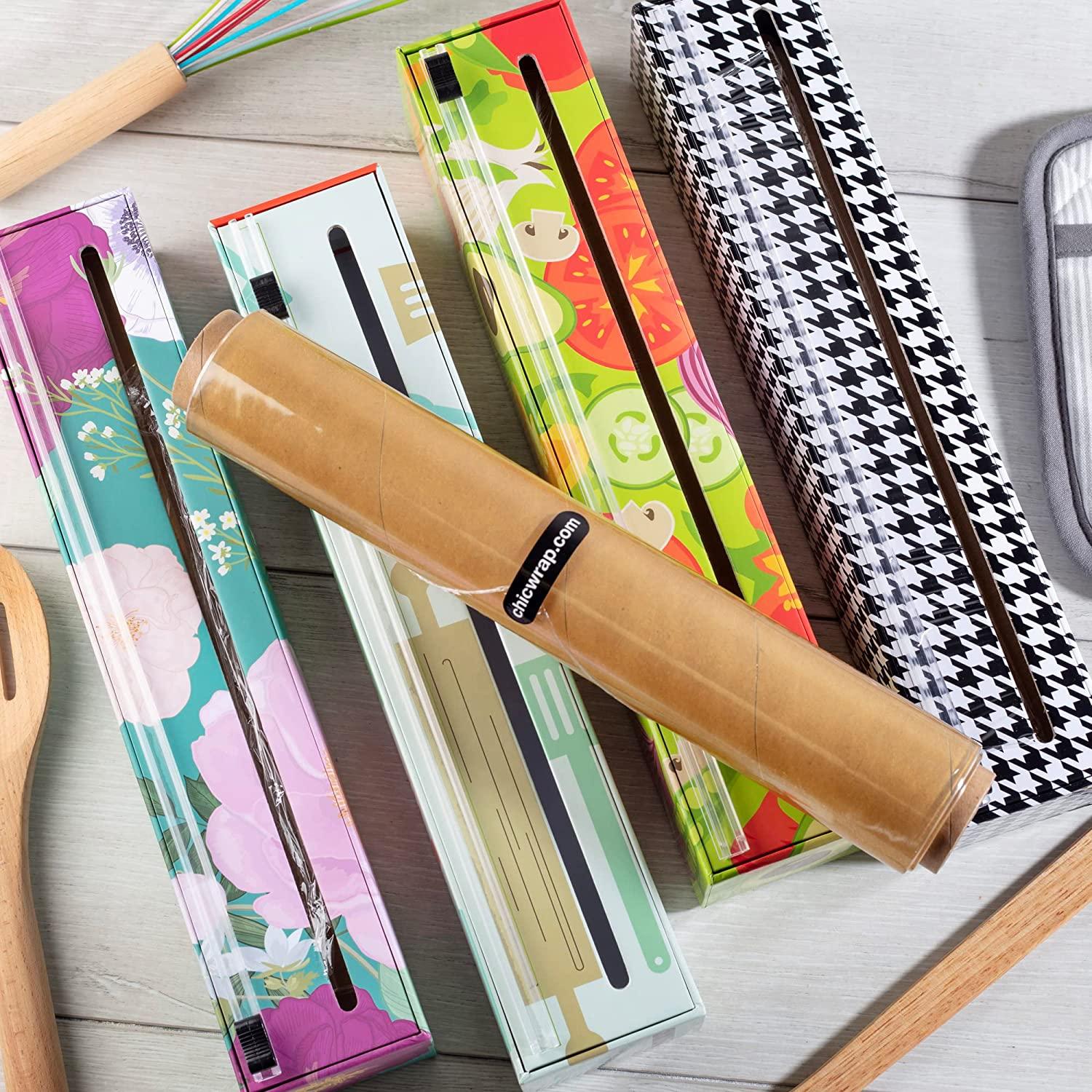 ChicWrap 12 Inch x 250 Feet Plastic Wrap Refill Roll - Professional ...