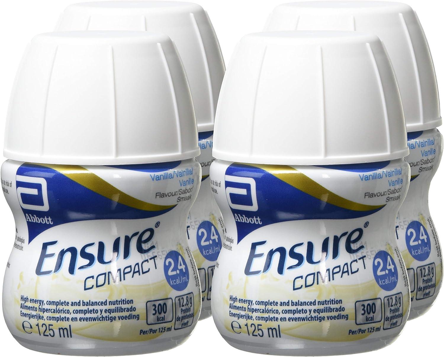 Ensure Compact Vanilla Nutritional Supplement Drink 24-Pack - Protein ...
