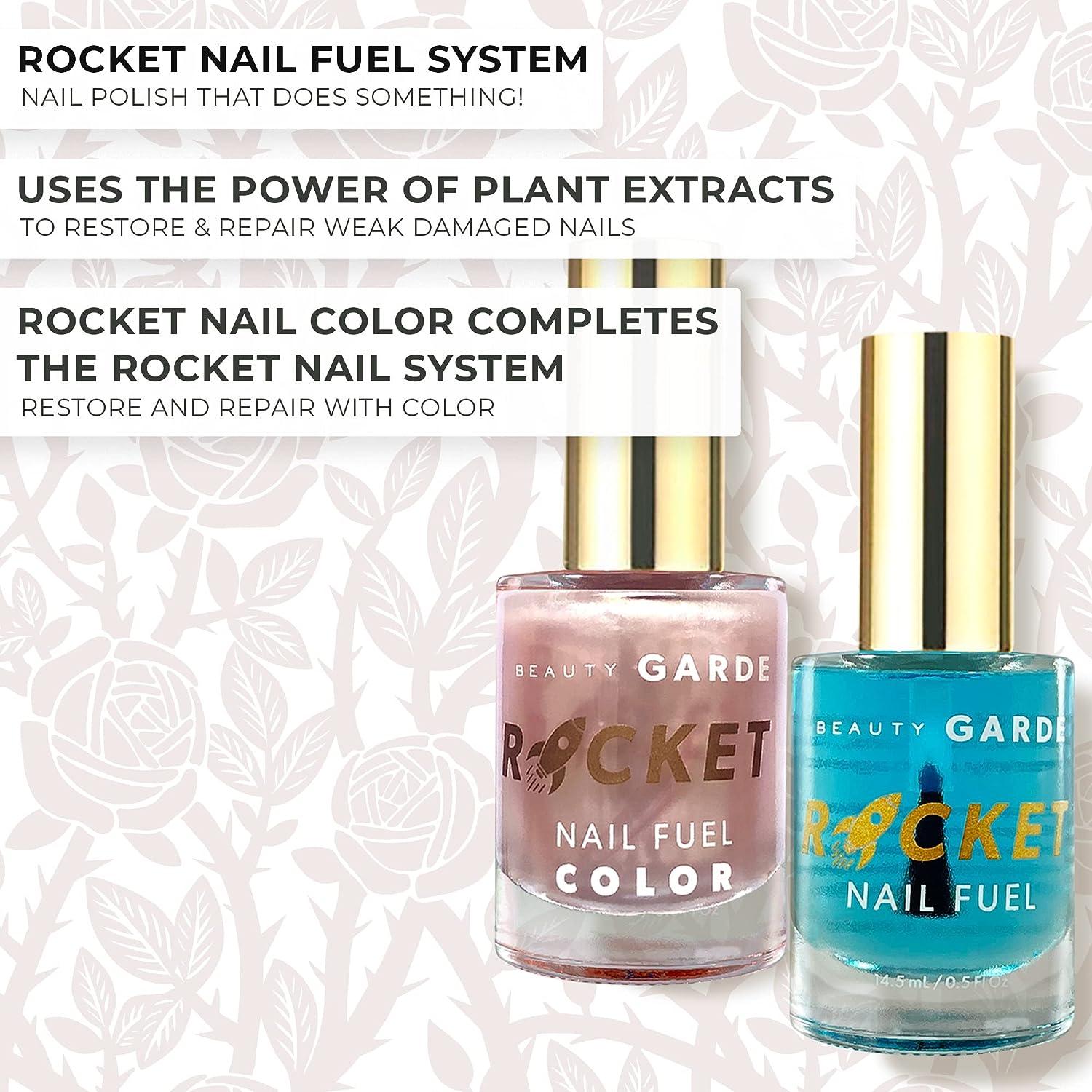 BeautyGARDE Rocket Nail Fuel Duo - Repair, Strengthen, & Grow Nails ...