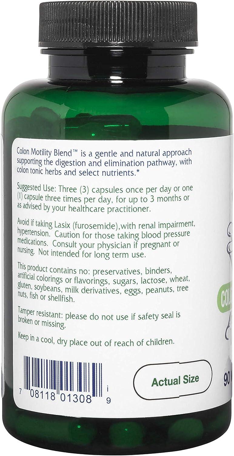Vitanica Colon Motility Blend - Vegan Colon Support - 90 Capsules | Buy ...