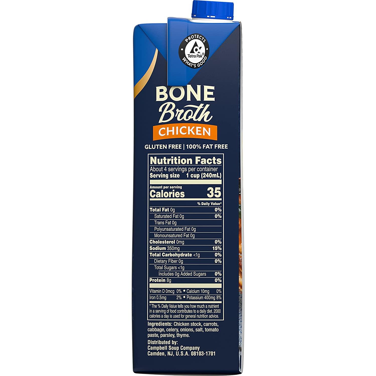 Swanson Chicken Bone Broth 32 oz Carton - 2 lb Pack | Buy Now with ...