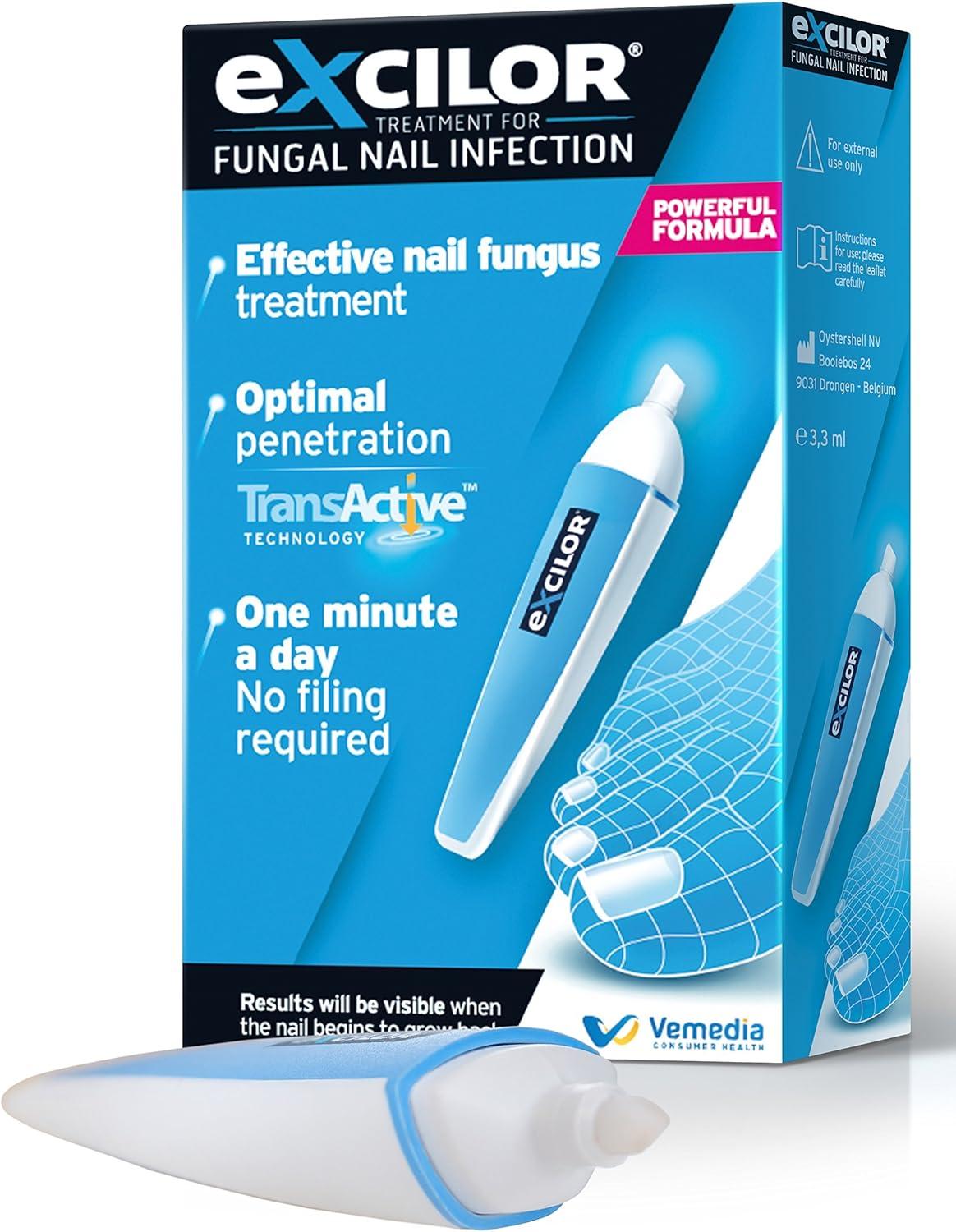 Excilor Nail Fungus Treatment Pen - Anti-Fungal Repair for Beautiful ...