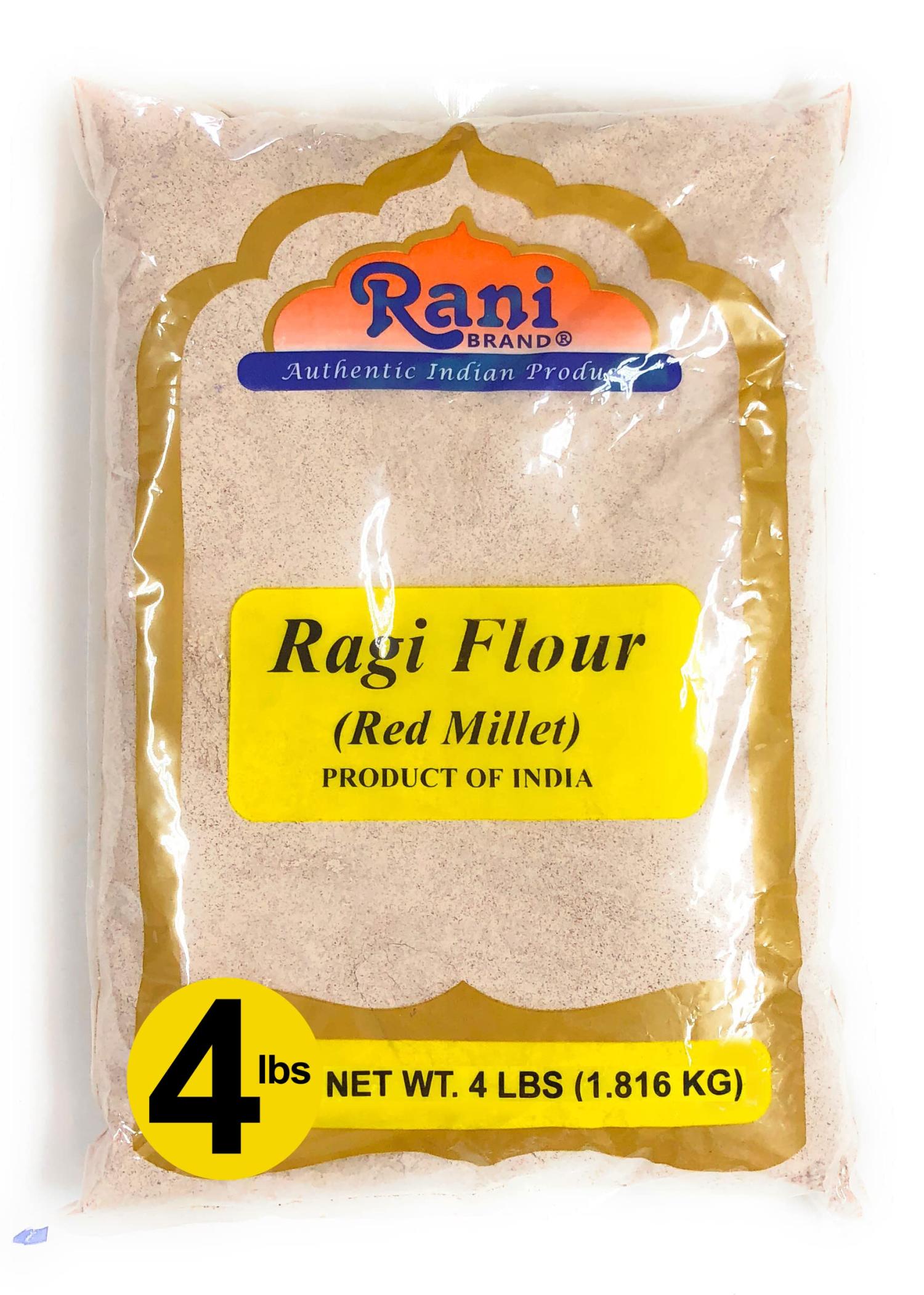 Rani Raggi Flour (Finger Millet) 64oz (4lbs) Bulk - All Natural, Vegan ...