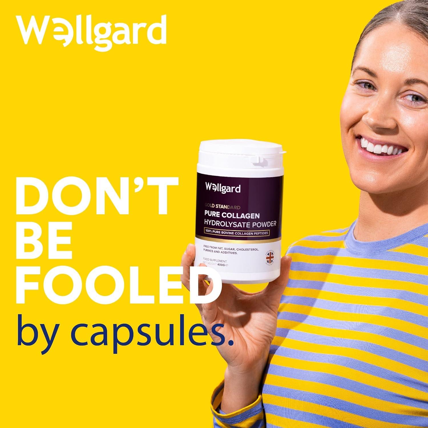 Gold Standard Bovine Collagen Peptides Powder by Wellgard | High Levels ...