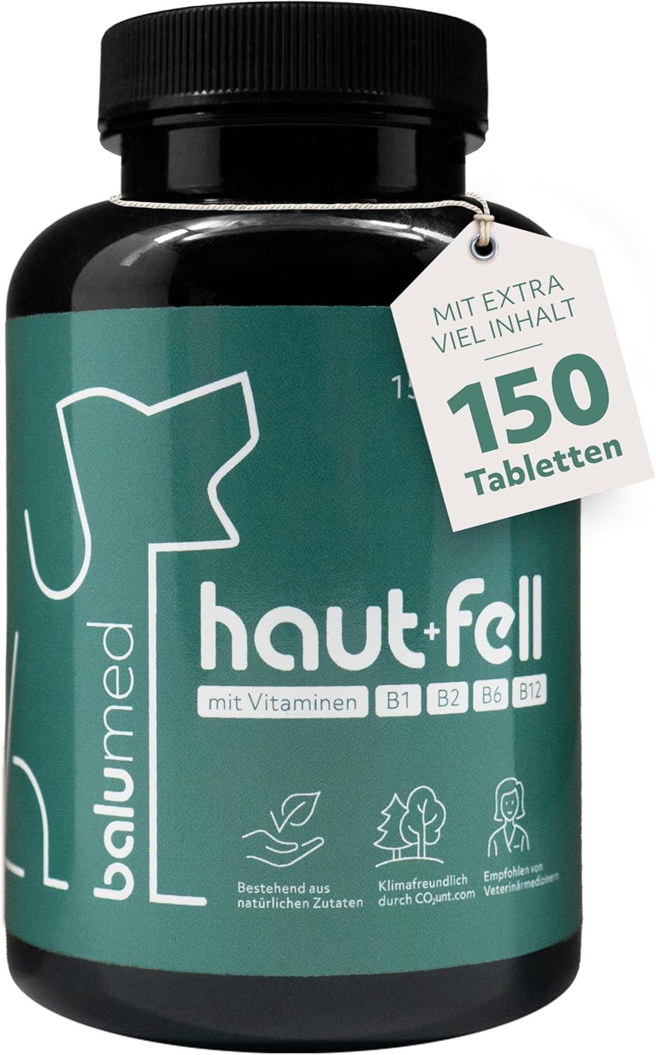 Balumed Skin + Fur for Dogs - 150 Tablets for Dermatosis & Hair Loss ...