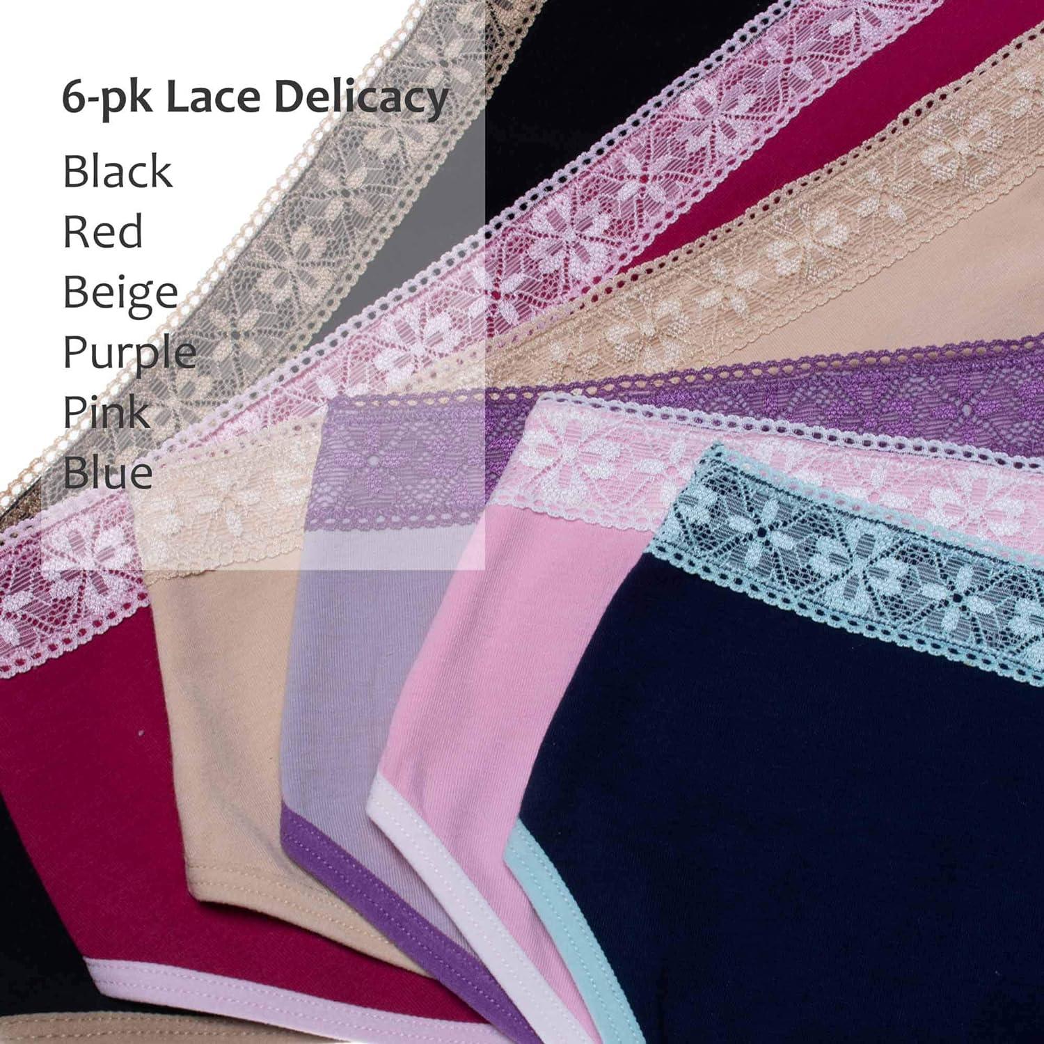 Intimate Portal Maternity Knickers 6-Pack | Pregnancy Postpartum ...
