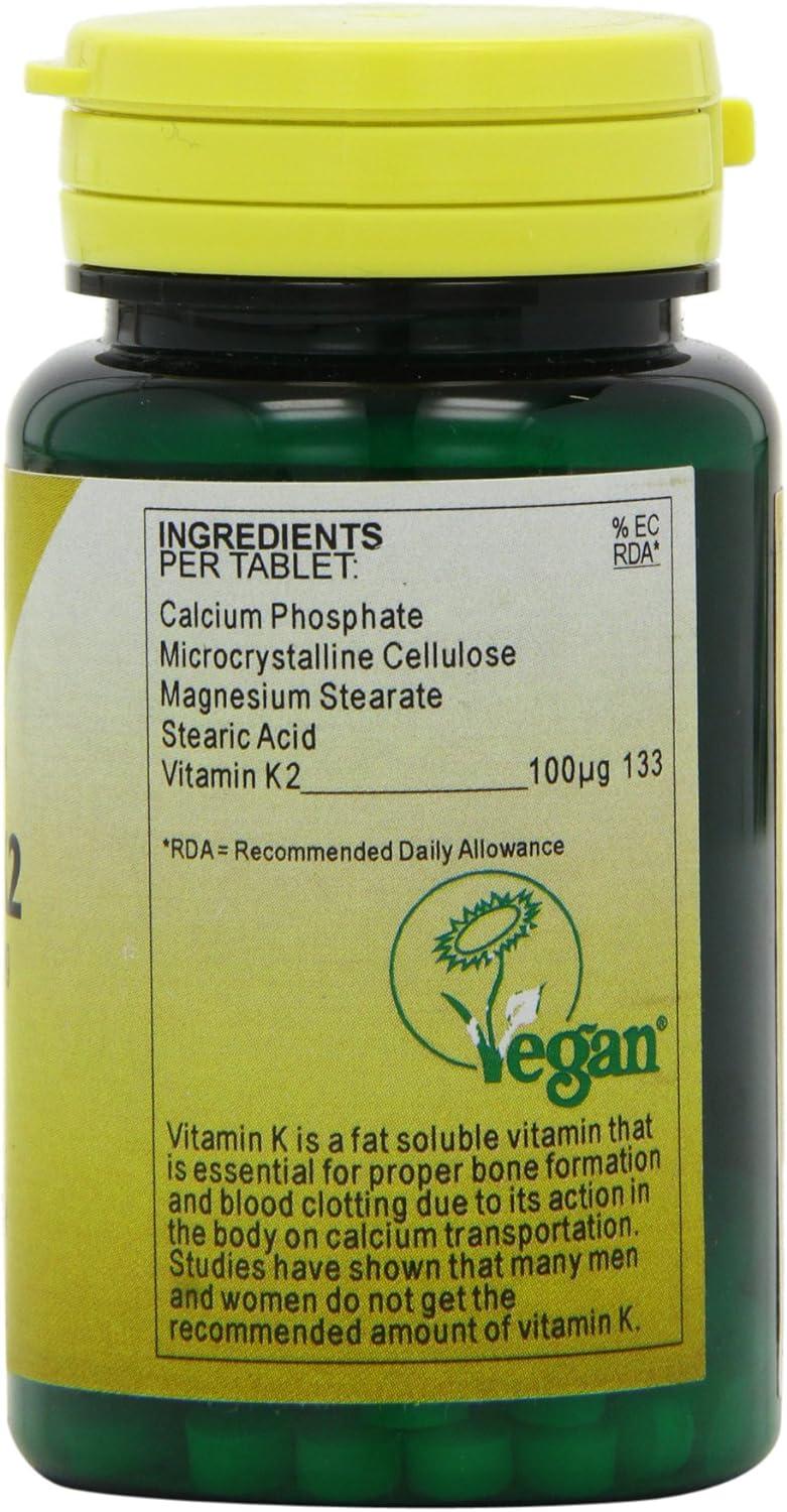 Health Plus Vitamin K2 100g Joint and Bone Health Supplement - 60 ...