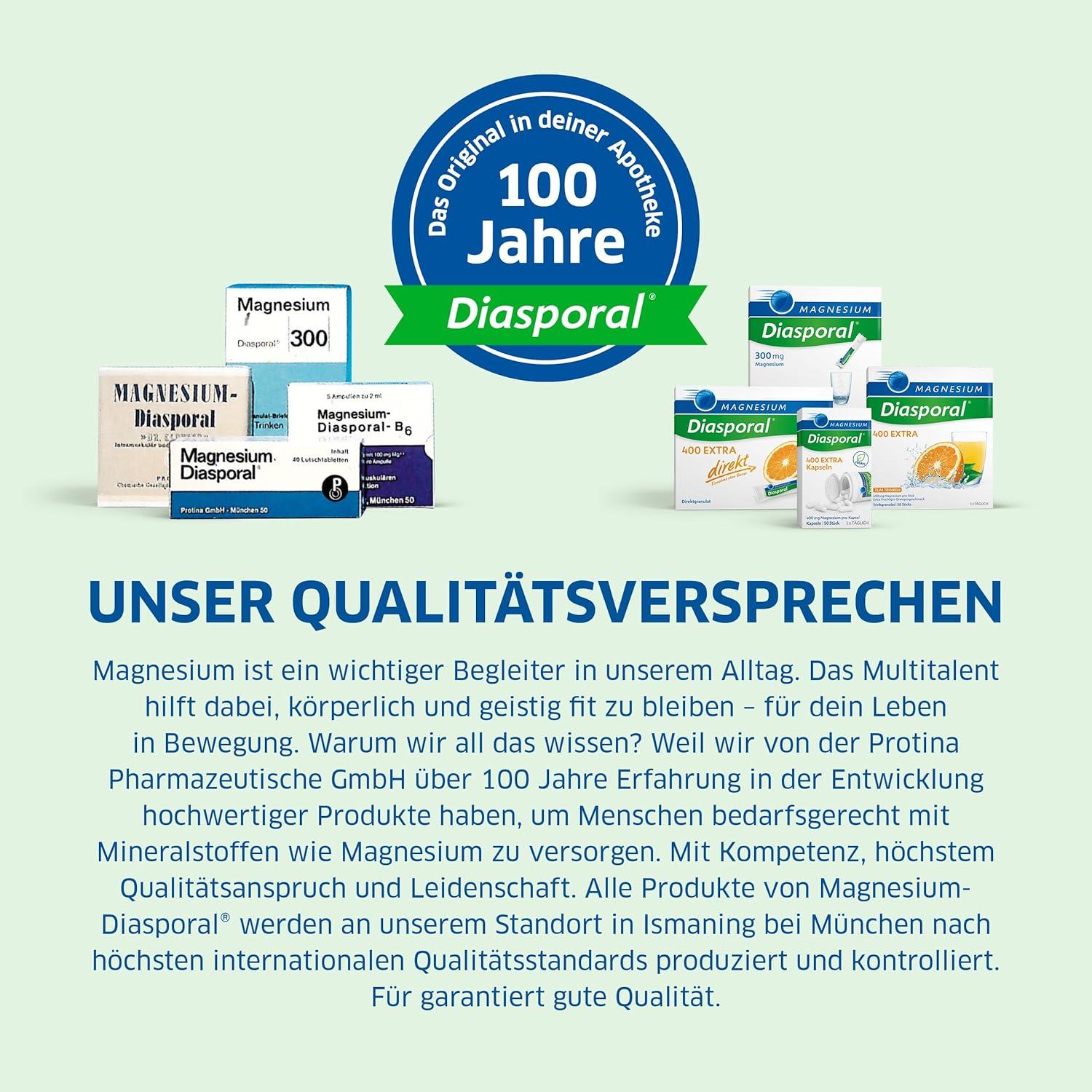 Buy Magnesium Diasporal 400 Extra - Pure Magnesium Citrate Drinking ...