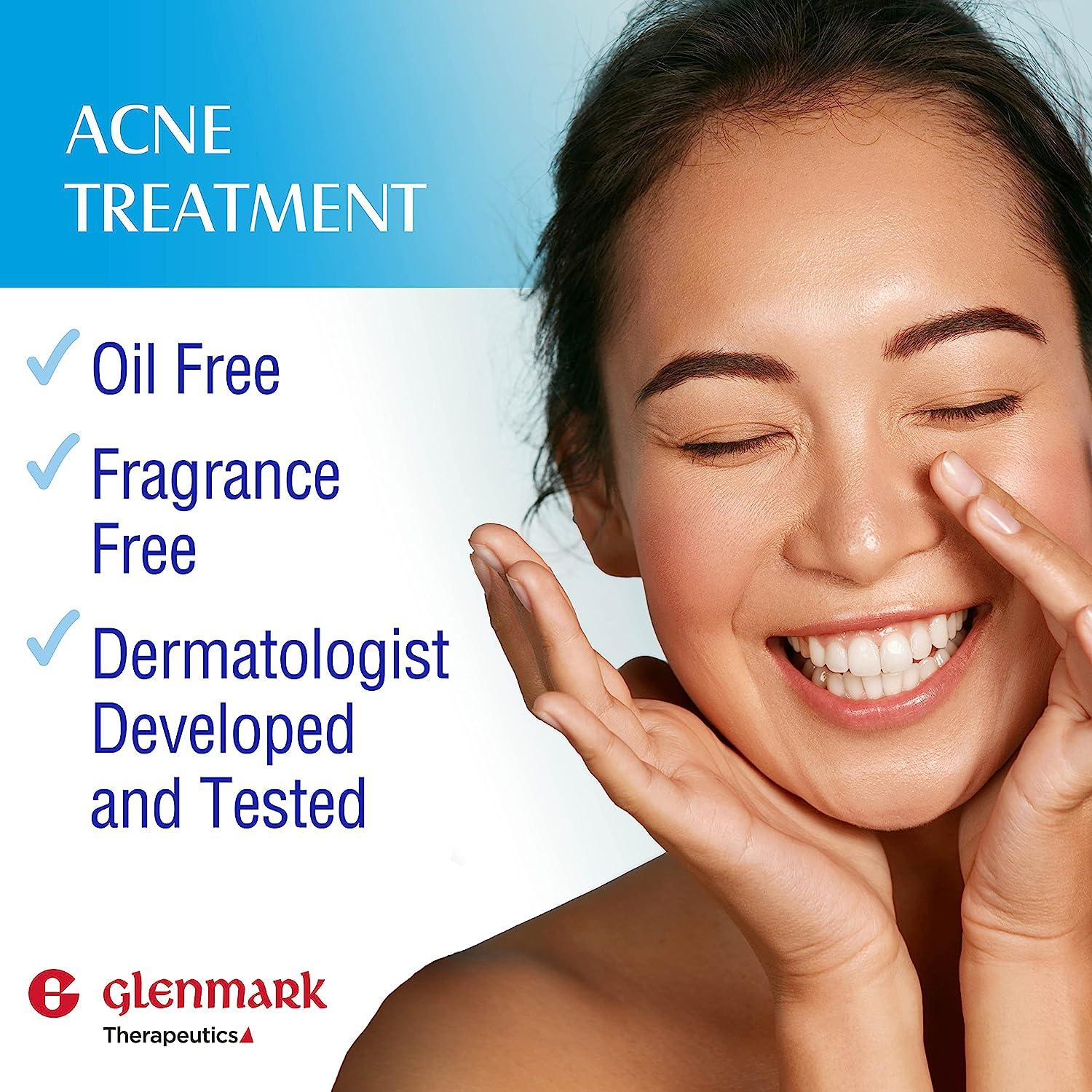 Glenmark Adapalene Gel 0.1% - Acne Treatment Topical Retinoid Cream - 15g Tube | Buy Now with ...