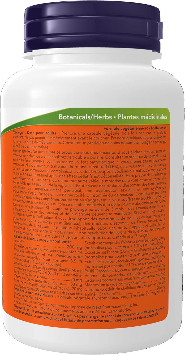 Now Foods Super Cortisol Support w/ Relora 90vcap | Buy Now with ...