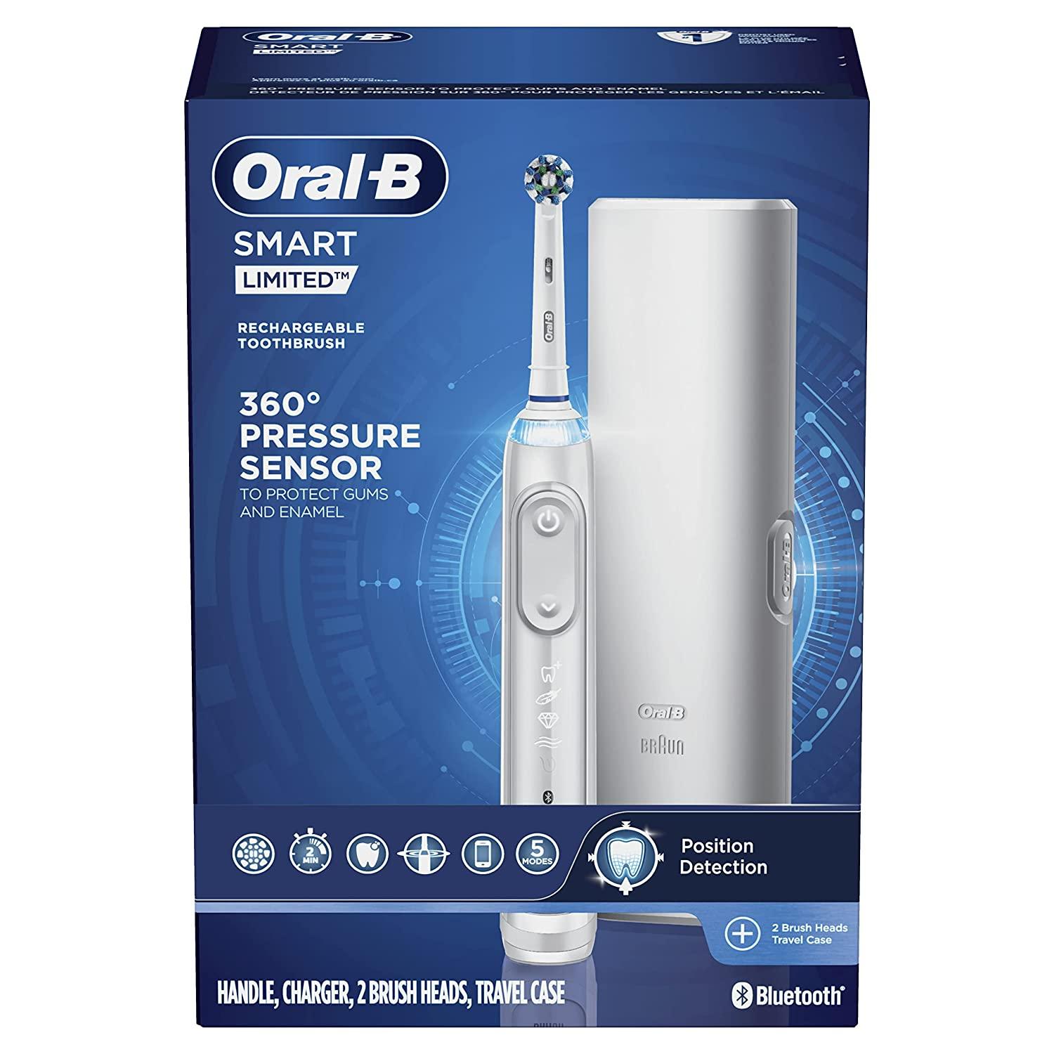 Oral-B Pro Smart Limited Power Rechargeable Electric Toothbrush Bundle | Buy Now with Express ...