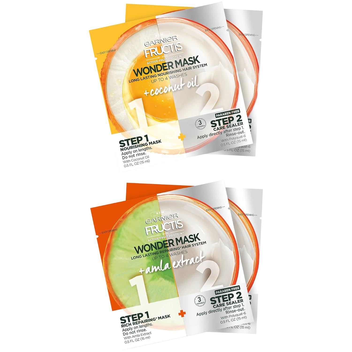 Garnier Fructis Wonder Mask Coconut Oil & Amla Extract 4-Pack | Buy Now ...