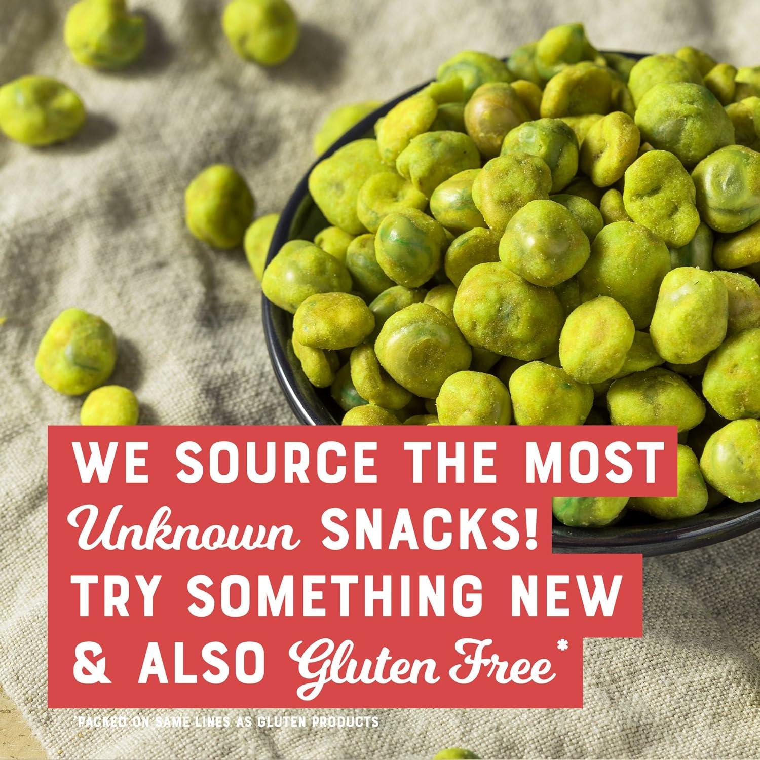 Sunburst Snacks Crispy and Spicy Wasabi Coated Peas Resealable and ...