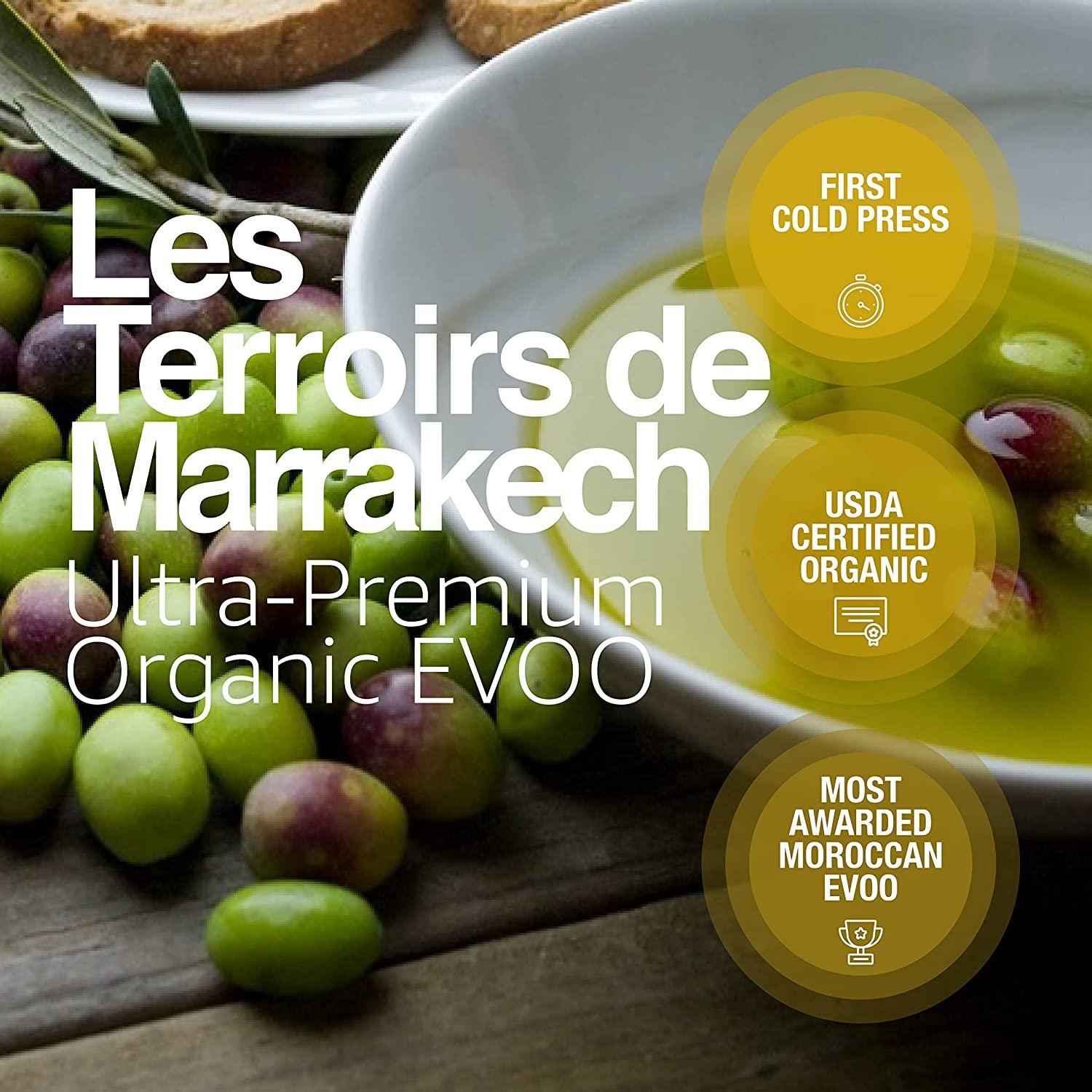 LES TERROIRS DE MARRAKECH Moroccan Organic Extra Virgin Olive Oil ...