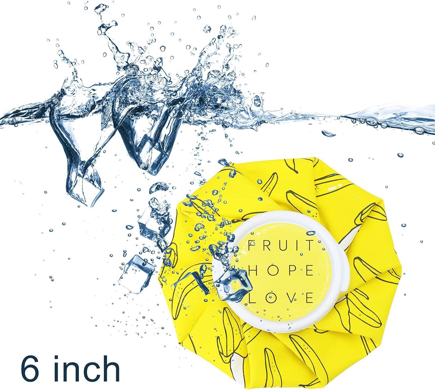 Reusable Soft Ice Packs for Injuries - Cold Therapy for Pain Relief - 4 ...