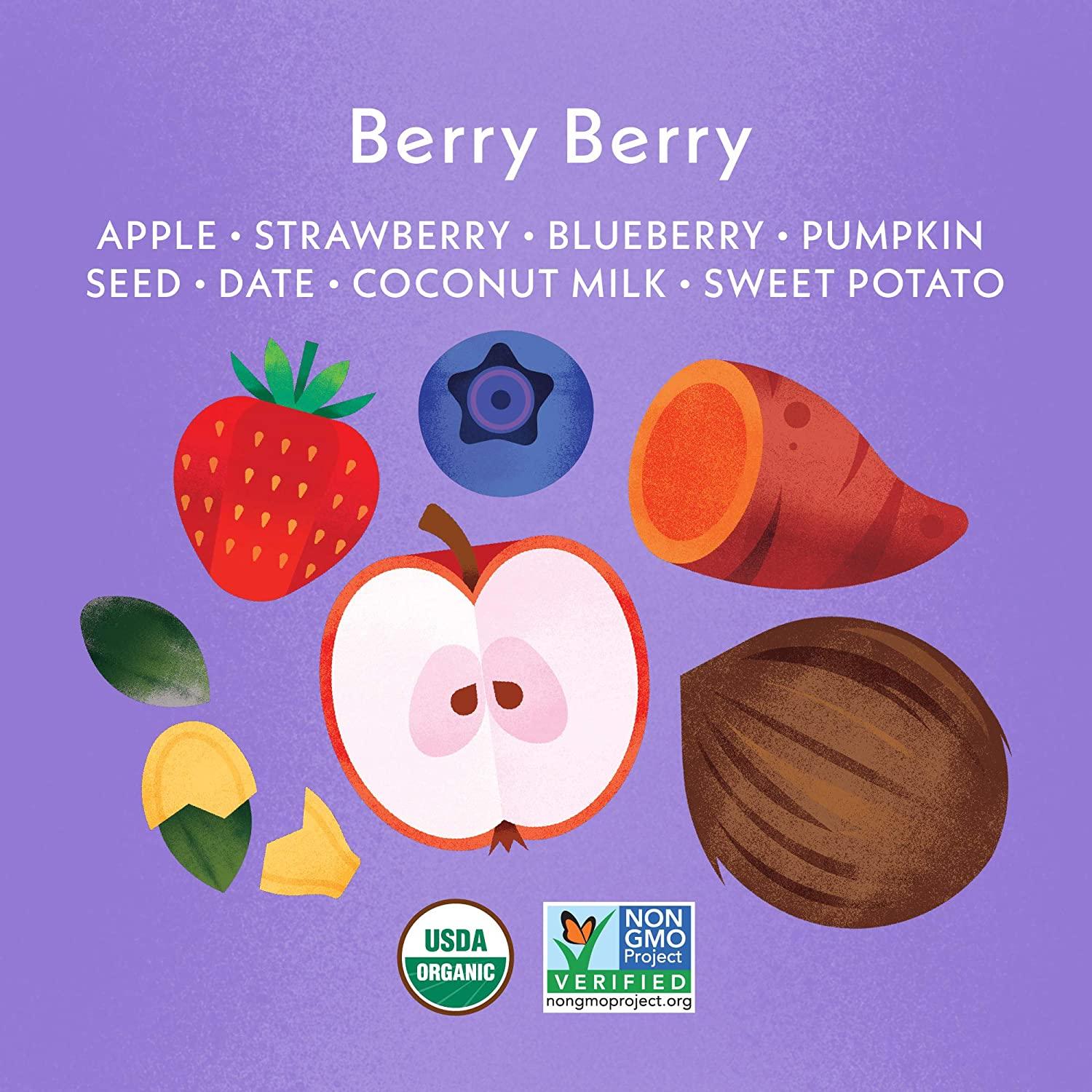 Organic Berry Berry Storybook Smoothie - 4 Ounce | Once Upon a Farm ...