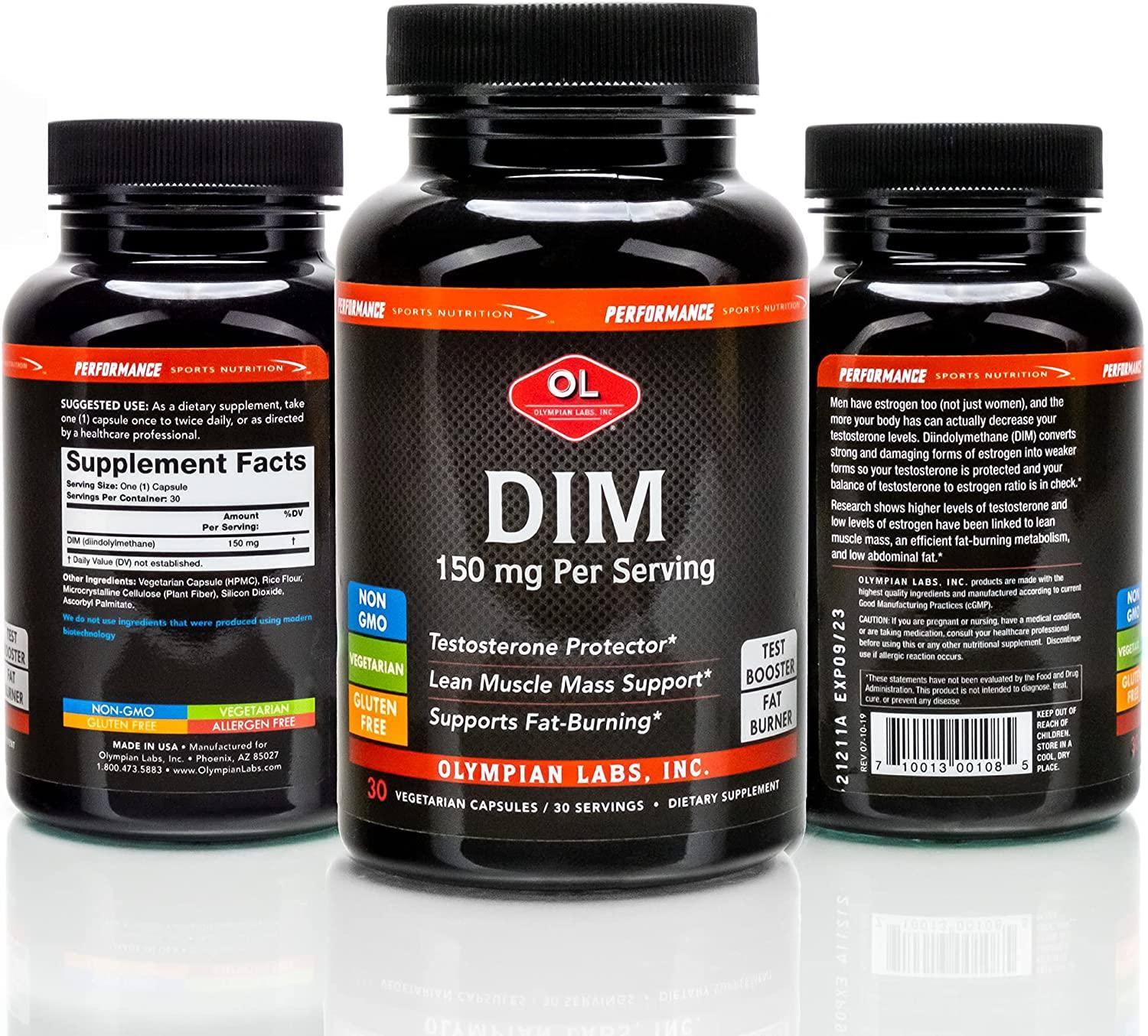 Optimized DIM 150mg Capsules for Hormone Balance & Acne Support - 30 ...