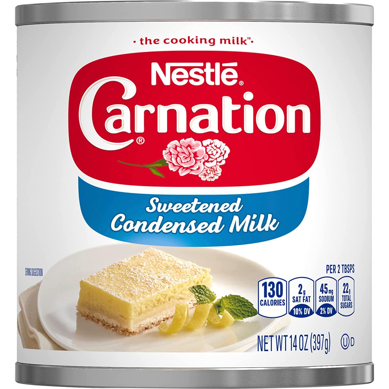 Carnation Sweetened Condensed Milk, 14 oz, Unflavored - 1 Pack | Buy ...