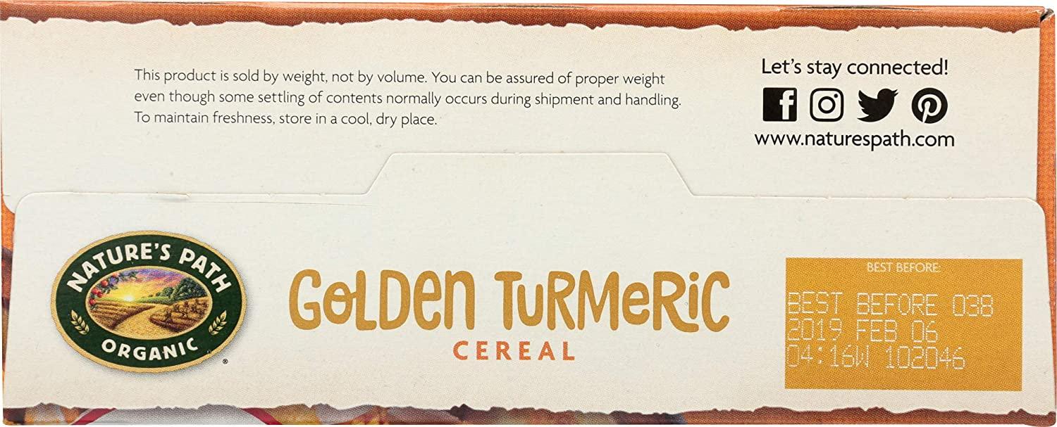Buy NATURES PATH Organic Golden Turmeric Cereal 10.6 OZ - Healthy ...