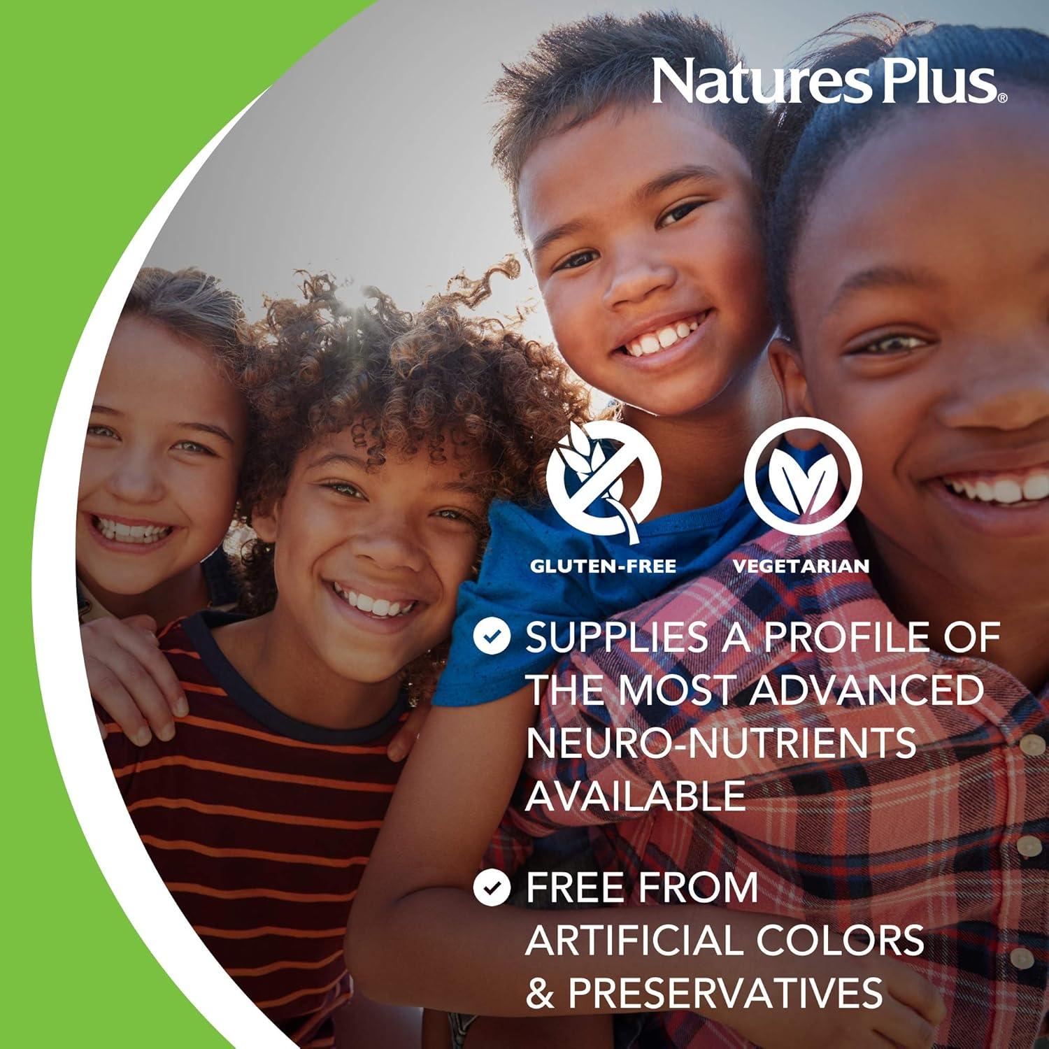 Natures Plus Pedi-Active LECI-PS - Childrens Chewable Supplement for ...