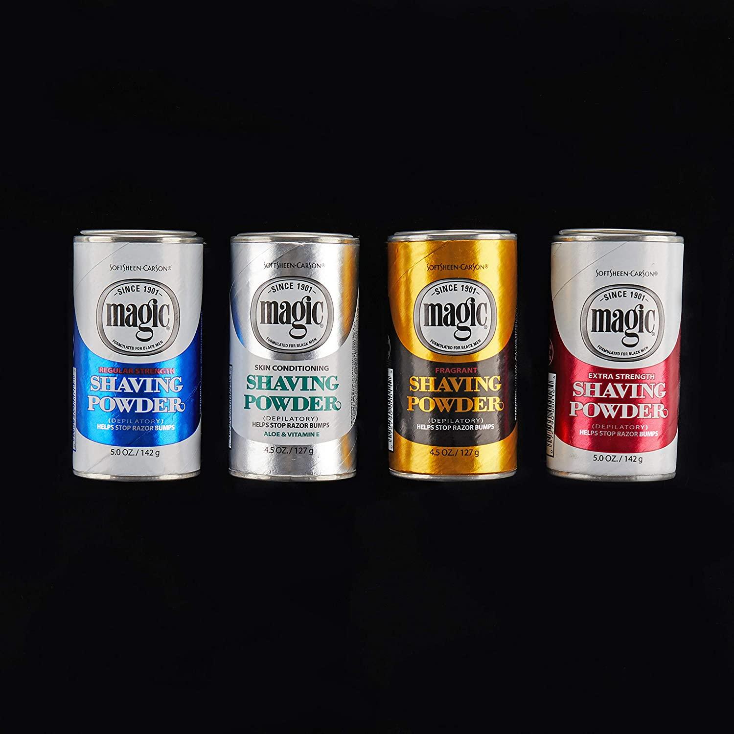 SoftSheen-Carson Magic Razorless Shaving Powder for Men - Regular ...