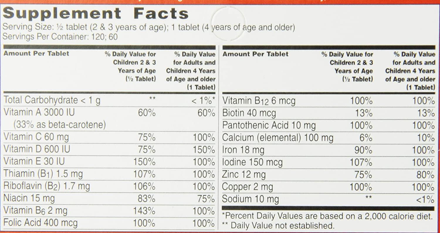 Flintstones Children's Complete Chewable Multivitamin - 60 Count | Buy ...