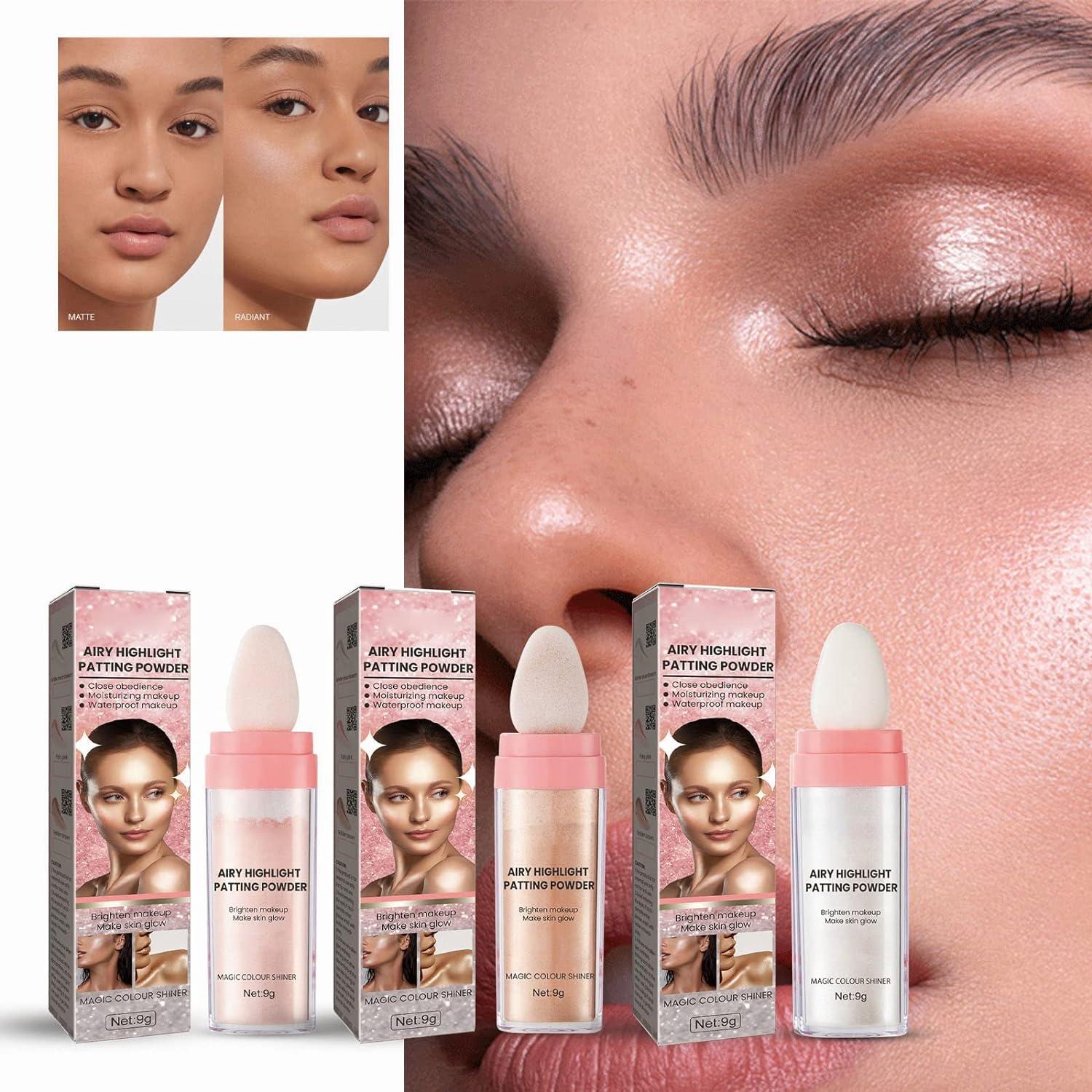 Fairy Highlighter Stick - Natural Brightening 3D Repair Powder for Face ...