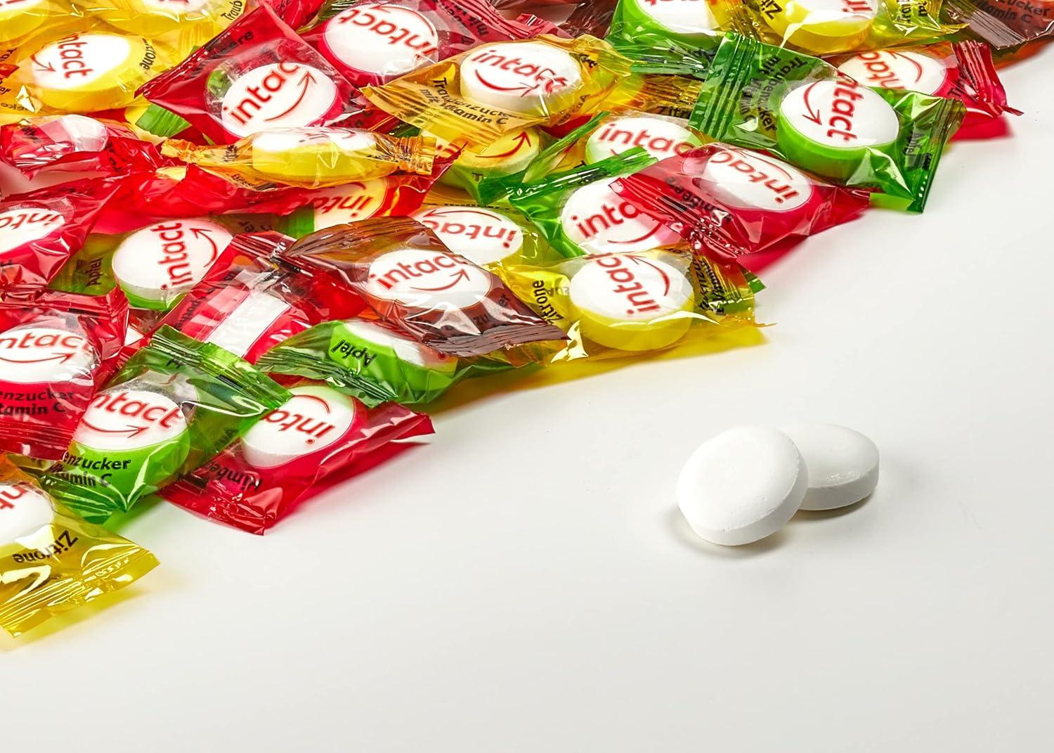 Intact Children's Vegan Glucose Candy 500g - Individually Packed Candy ...