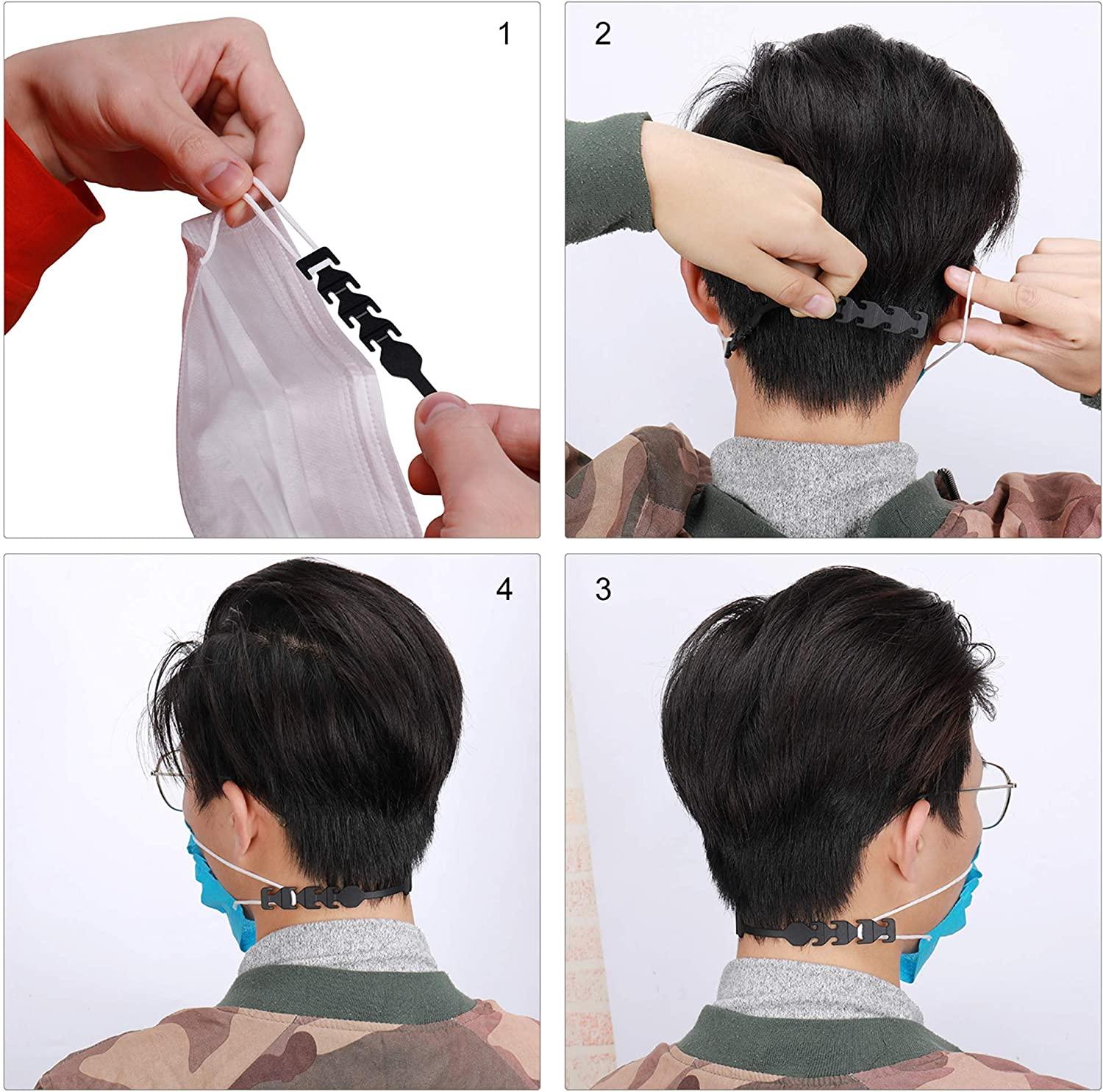 Adjustable Mask Extender Strap | Ear Saver Holder Buckle Protectors ...