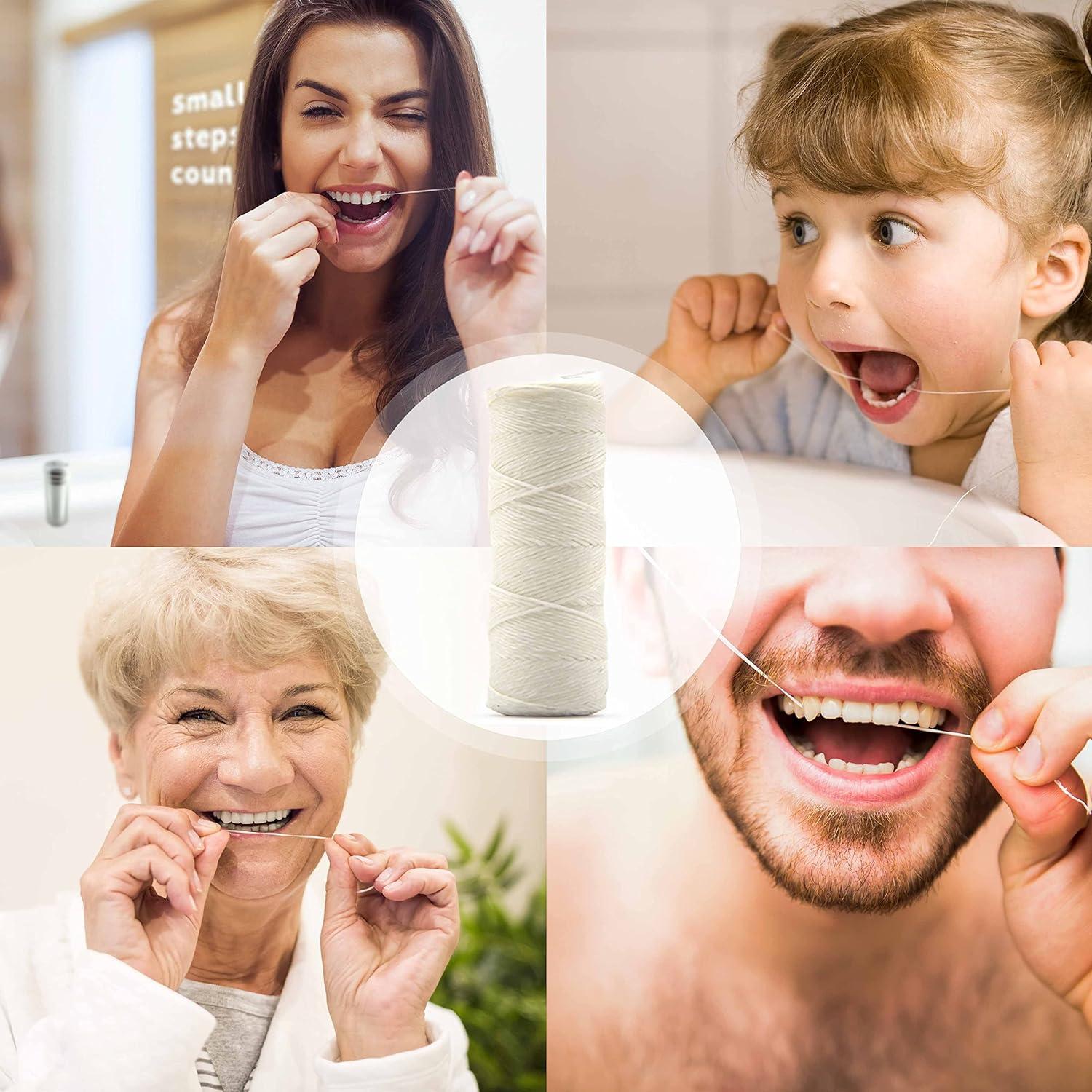 Bambaw Eco Refill Vegan Dental Floss | PLA Natural Floss with Corn ...