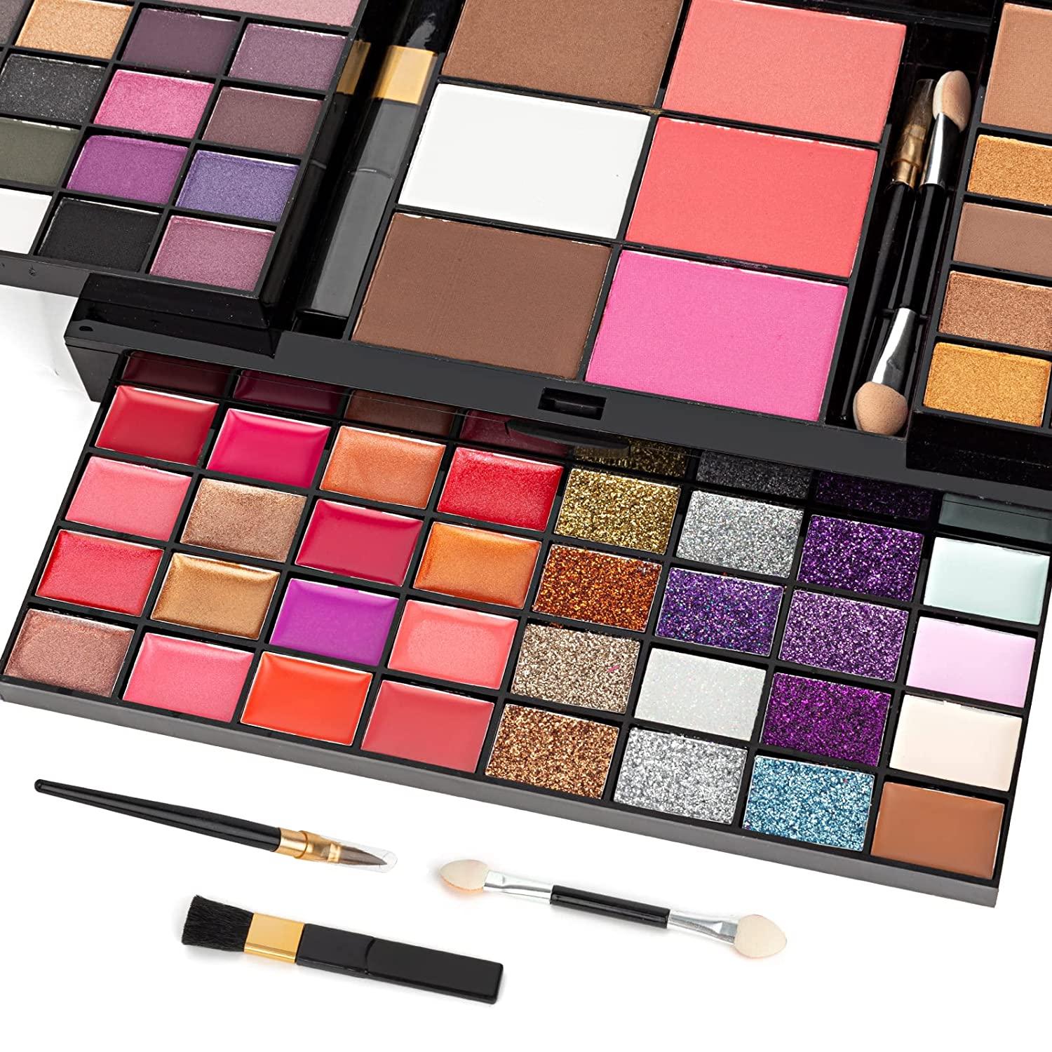 Ultimate All In One Makeup Gift Kit - 74 Colors Palette with Eyeshadow ...