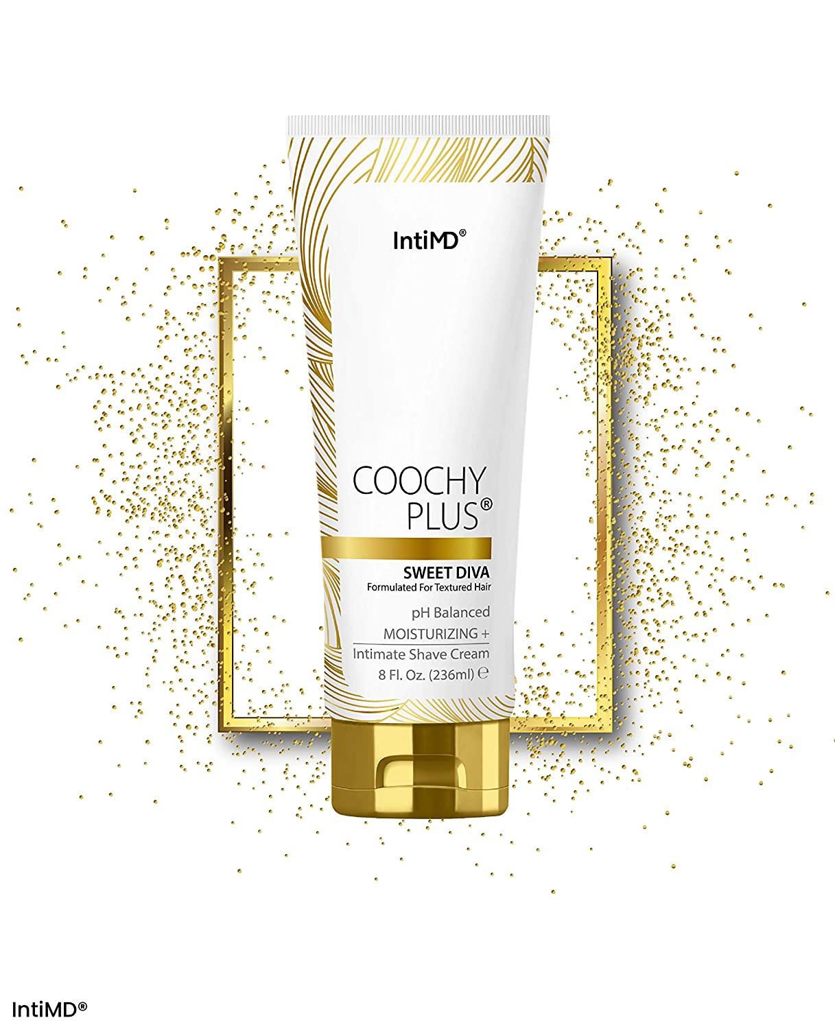 Coochy Plus Sweet Diva Intimate Shaving Cream 8oz Tube - Afro Hair Safe ...