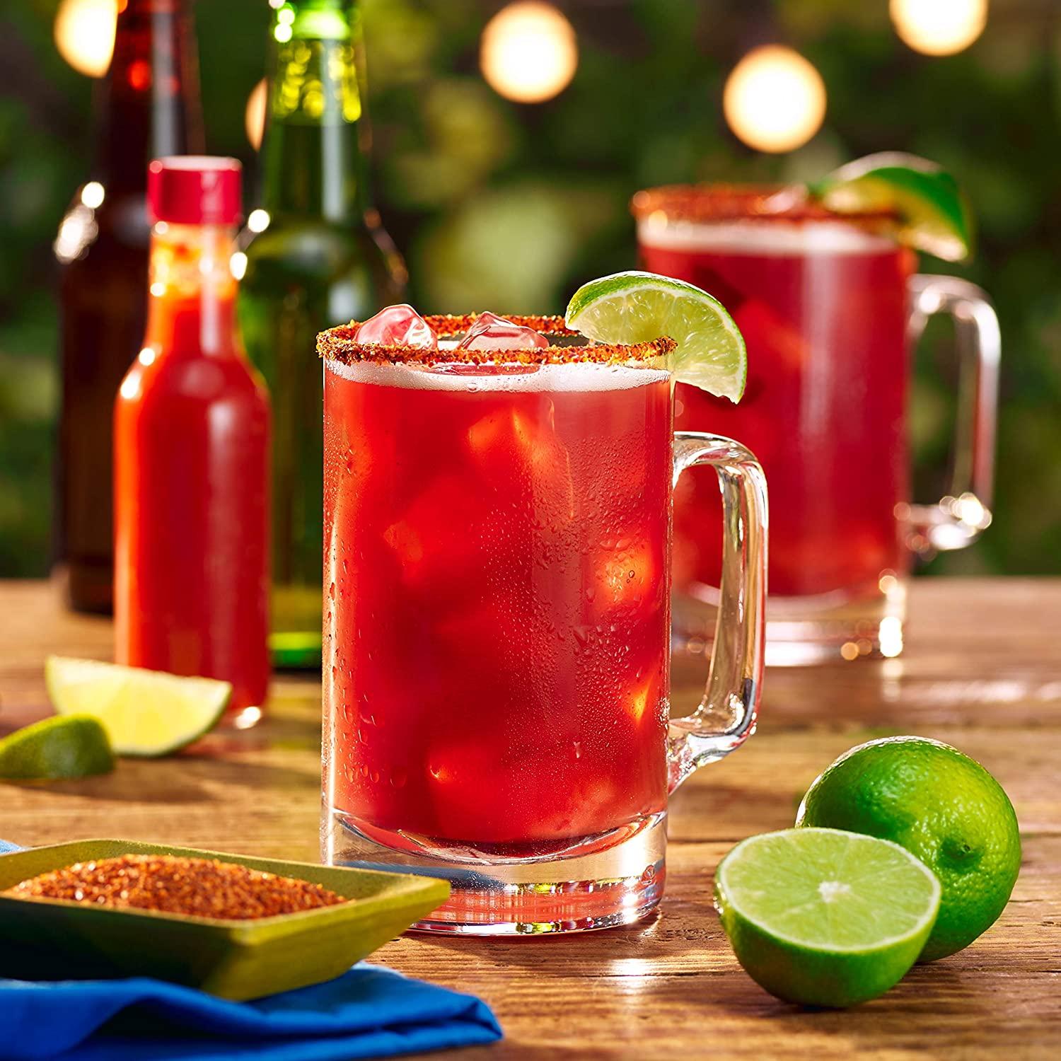 Clamato Picante Tomato Cocktail 64 fl oz Bottles - Pack of 8