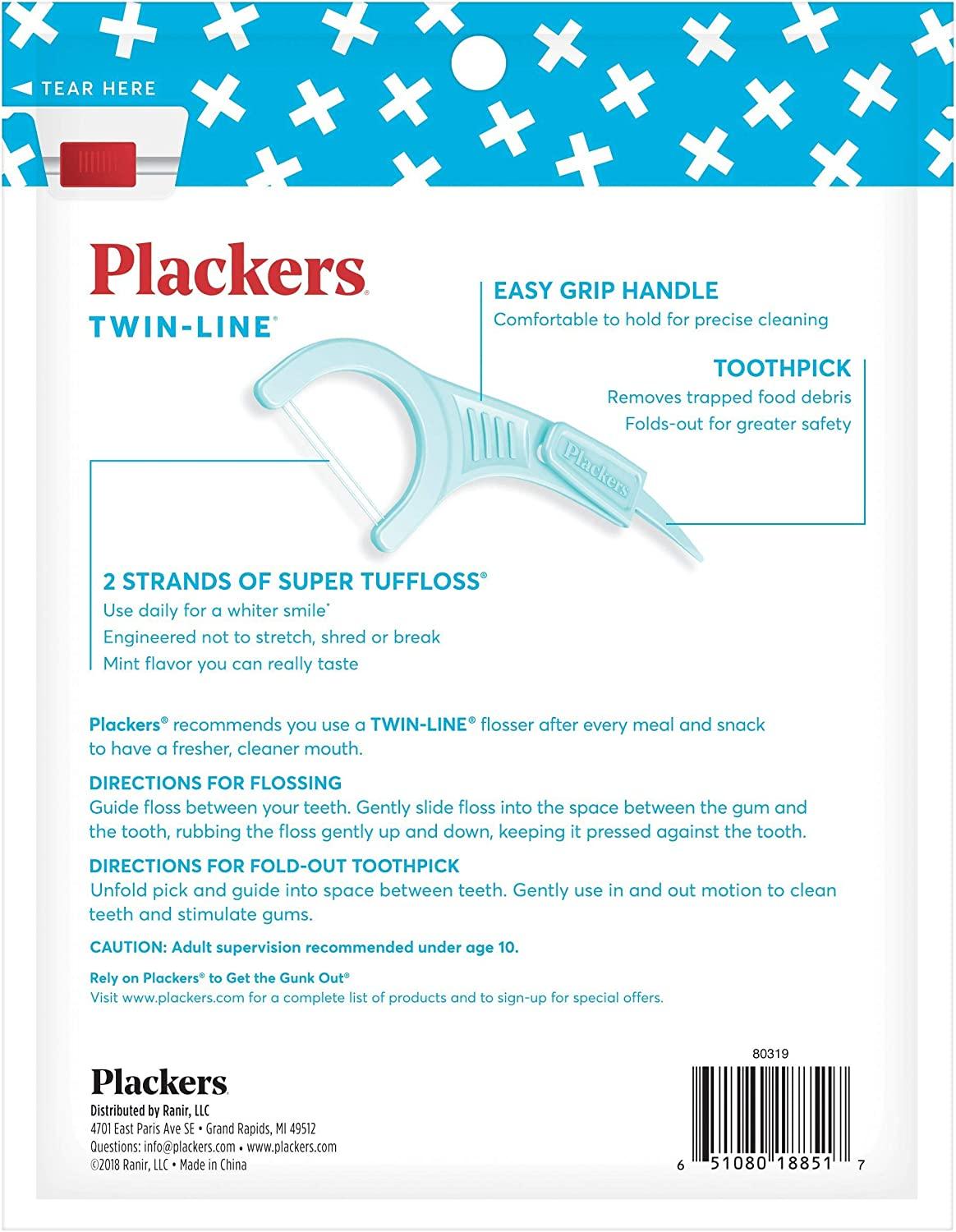Plackers Twin-Line Flossers | Dental Professionals' Choice | Buy Now ...