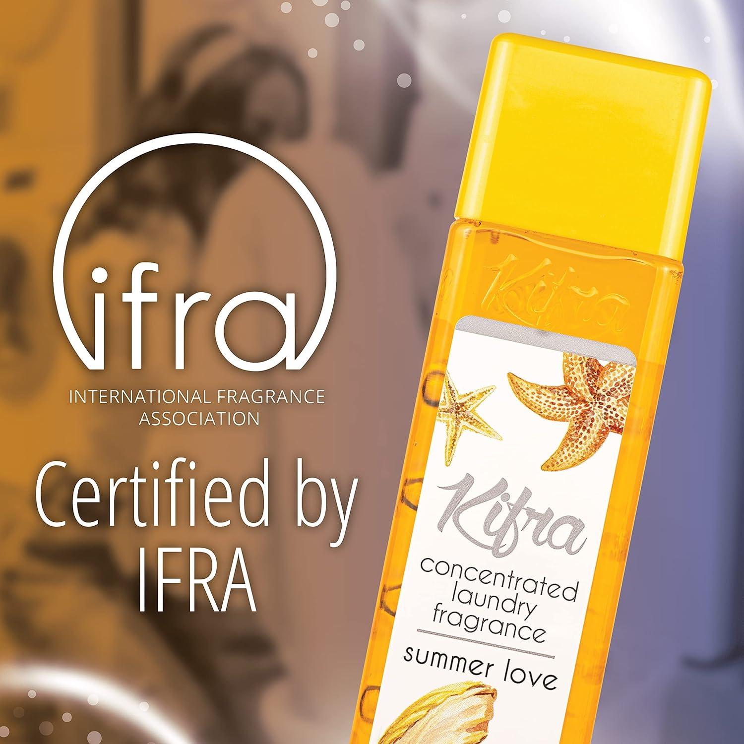 KIFRA SUMMER LOVE Concentrated Laundry Fragrance 200ml - 80 Washes ...